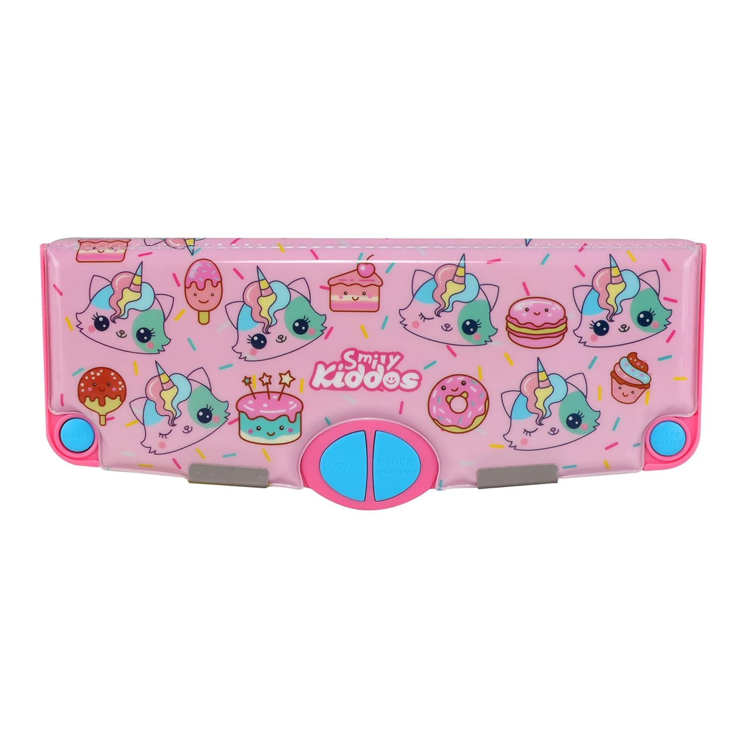 Smily Kiddos Metal Products Multi Functional Pop Out Pencil Box For ...