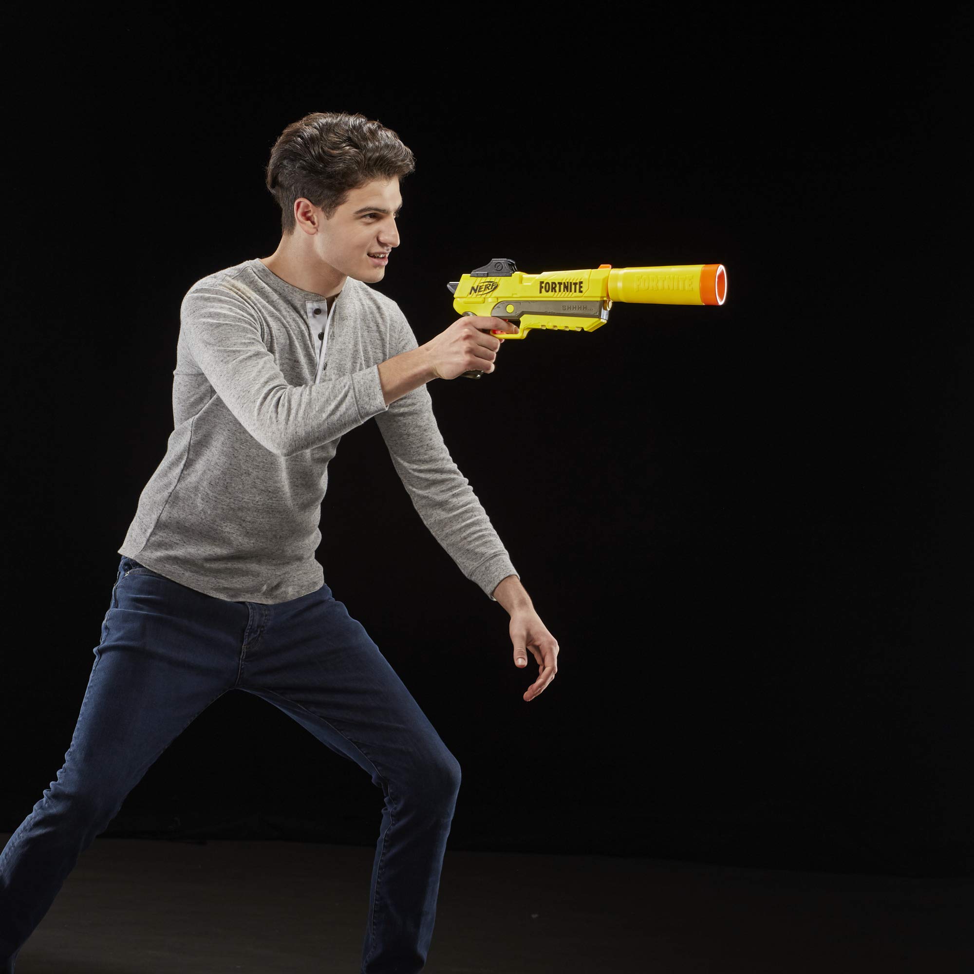 Buy Fortnite SP-L Nerf Elite Dart Blaster with Detachable Barrel and 6 ...