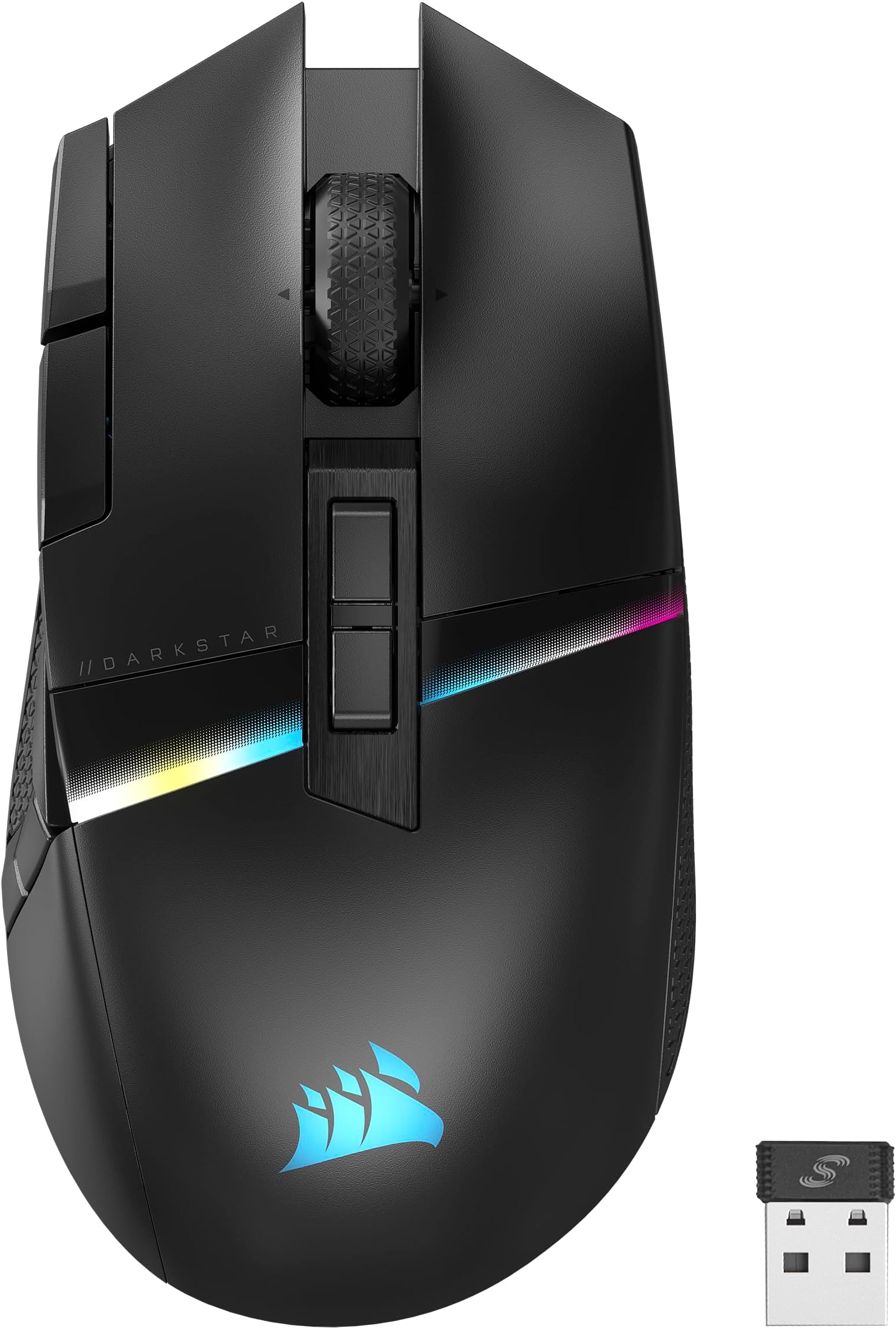 Amazon.com: Corsair DARKSTAR RGB Wireless Gaming Mouse for MMO, MOBA ...