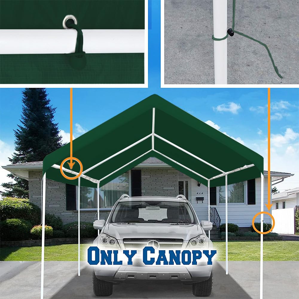 Costco 10x20 Carport Replacement Canopy 14x20 Replacement Carport 5