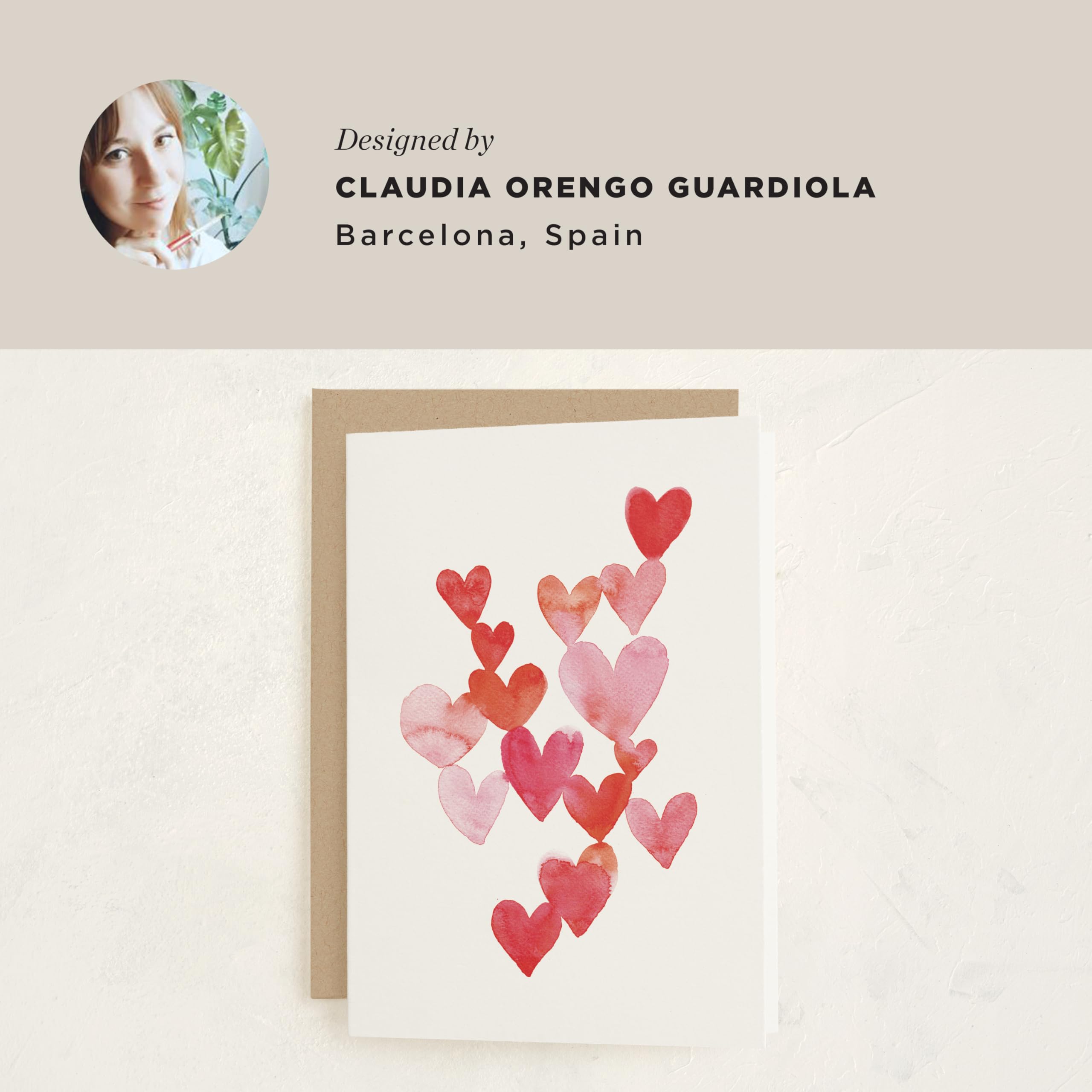 Watercolor Love Note