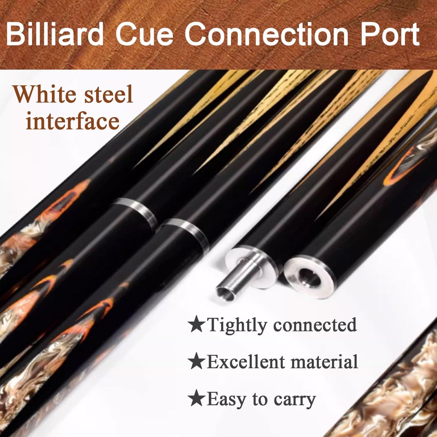 Low Deflection Pool cue 3/4 Billiard cue Snooker Philippines | Ubuy