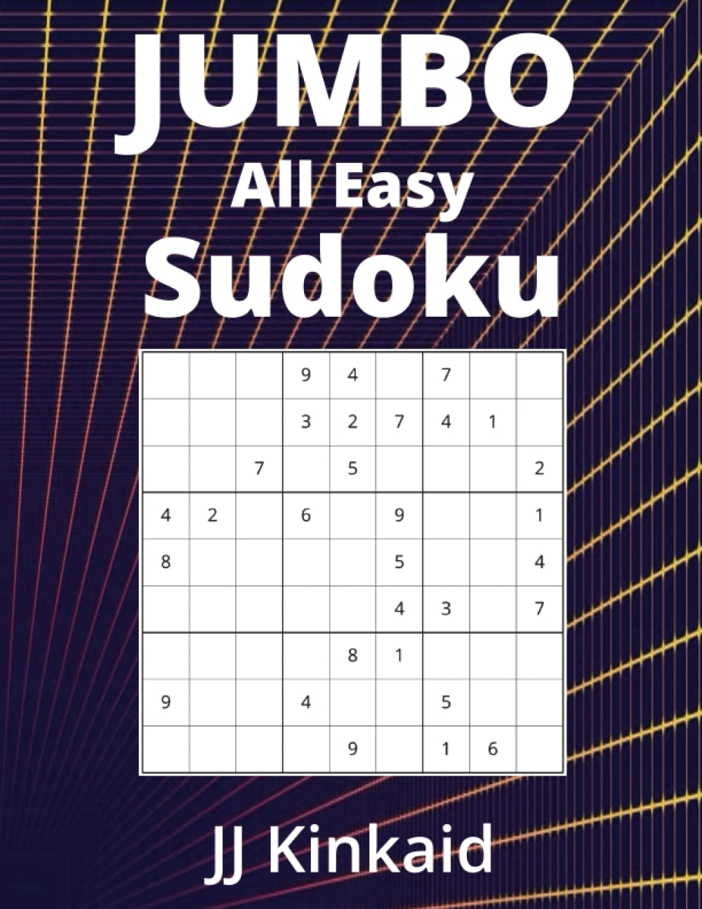 JUMBO Easy Sudoku: Sudoku for Seniors, 8.5x11, Jumbo Large Print ...