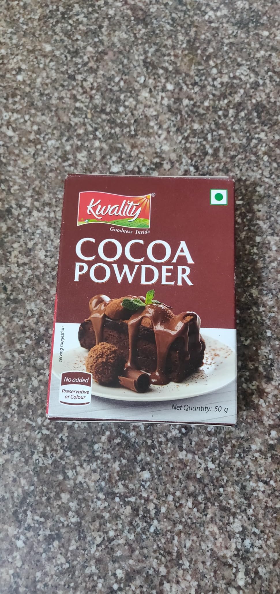 Kwality Cocoa Powder 50g, Premium Unsweetened Cocoa for Baking ...