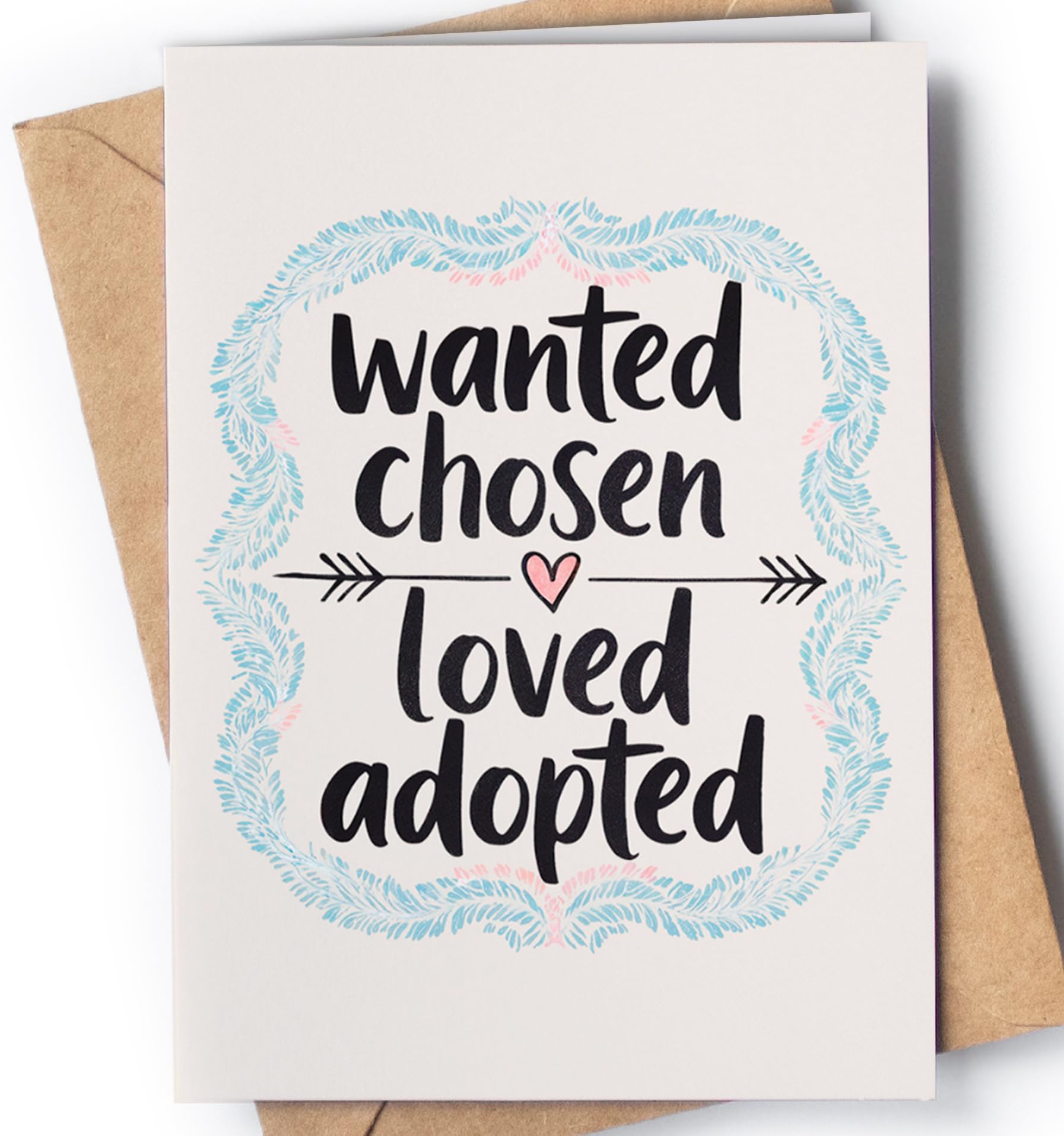 Amazon.com : Supoeguk Heartfelt Adoption Card, Congratulations on Your ...