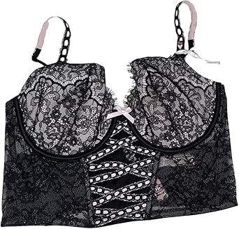 Victoria's Secret Lightly-Lined Heritage Ribbon Slot Bra Top Color ...