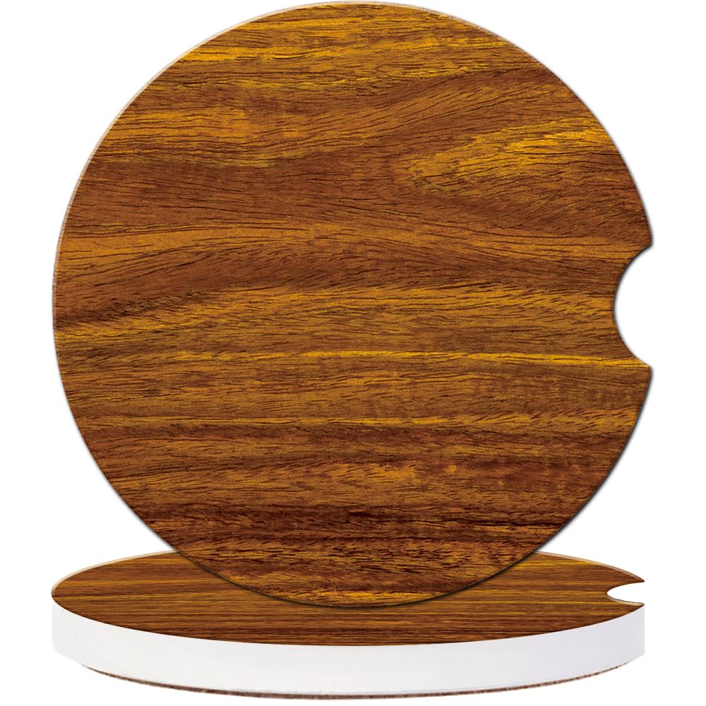 Amazon.com: Findmoreart Car Cup Holder Coaster 2 Pieces Absorbent ...