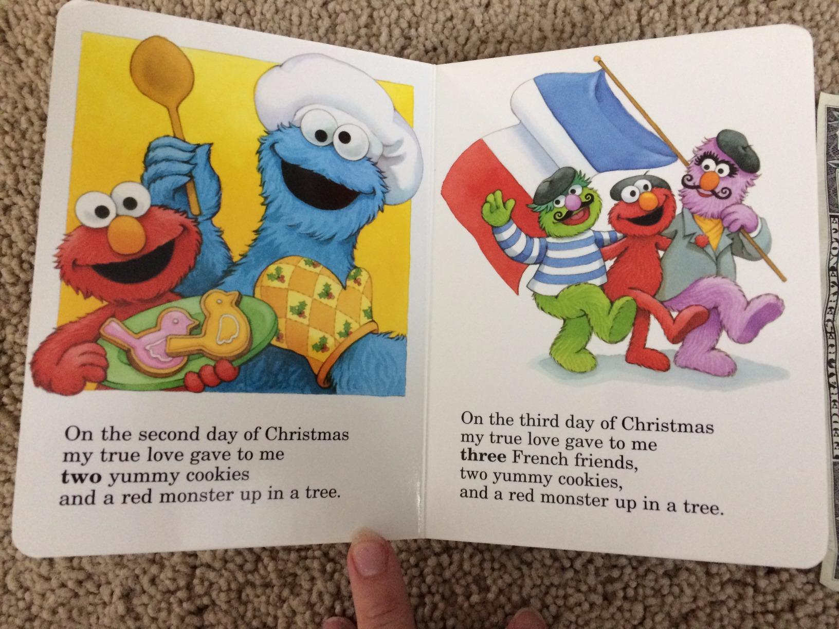 Elmo's 12 Days of Christmas (Sesame Street Ser.): Sarah Albee, Maggie ...