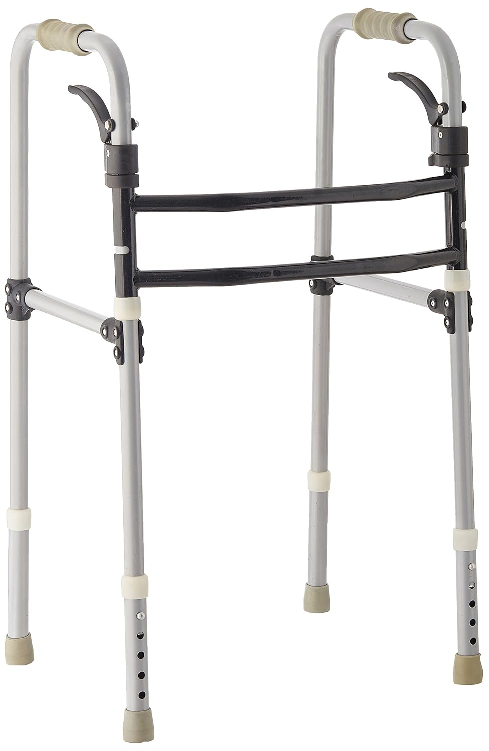 Vissco Folding Walker With Lever System - Universal : Amazon.in: Health ...