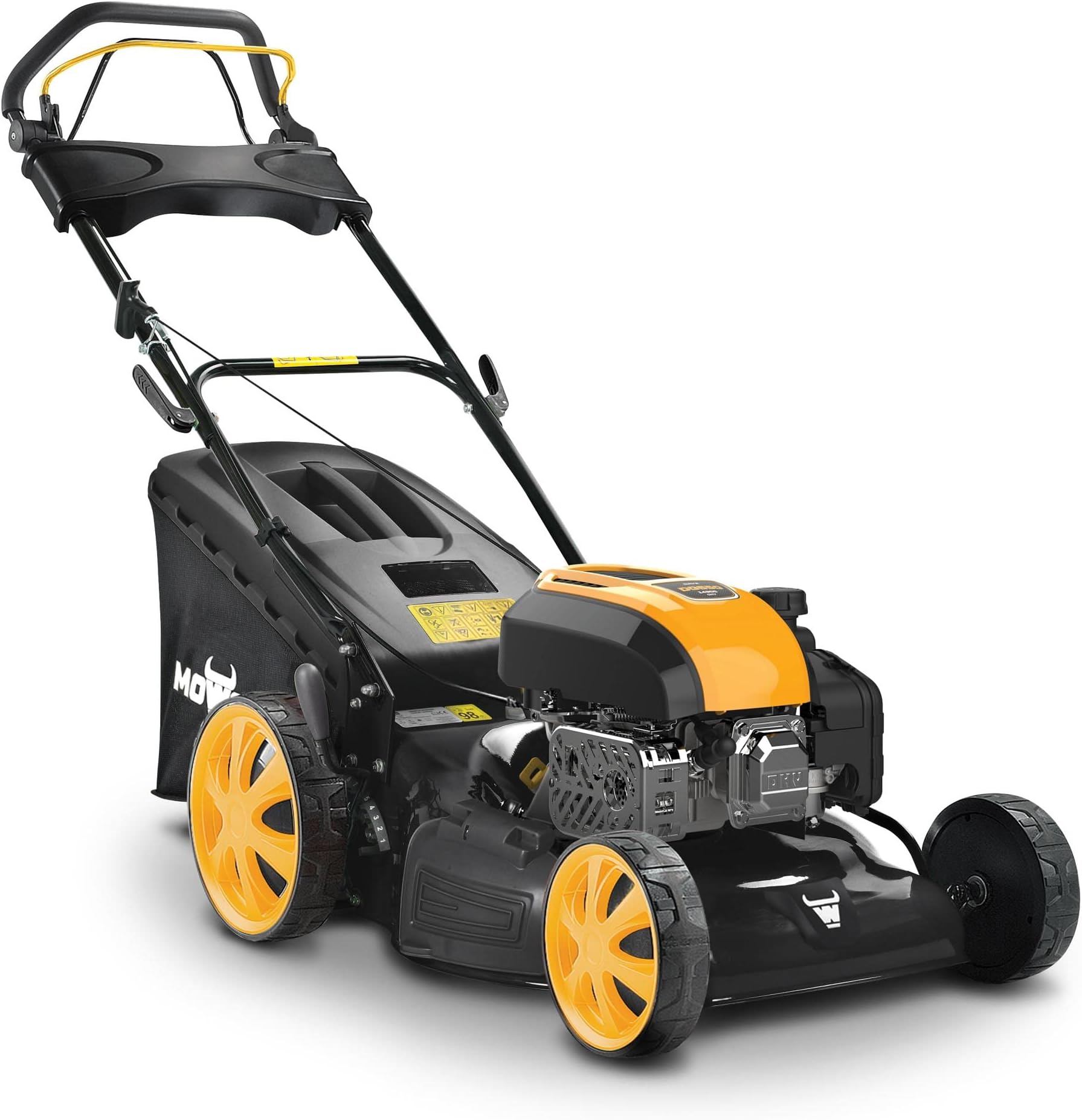 Mowox® PM 5175 SHW Benzin-Rasenmäher mit Stahlgehäuse, Schnittbreite 51 ...