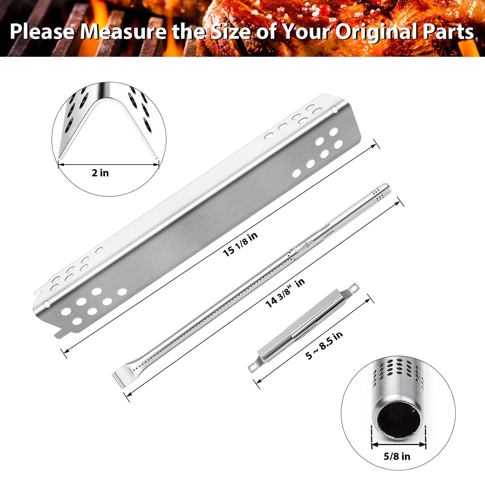 Grill Replacement Parts for Charbroil Advantage Series 4 Burner ...