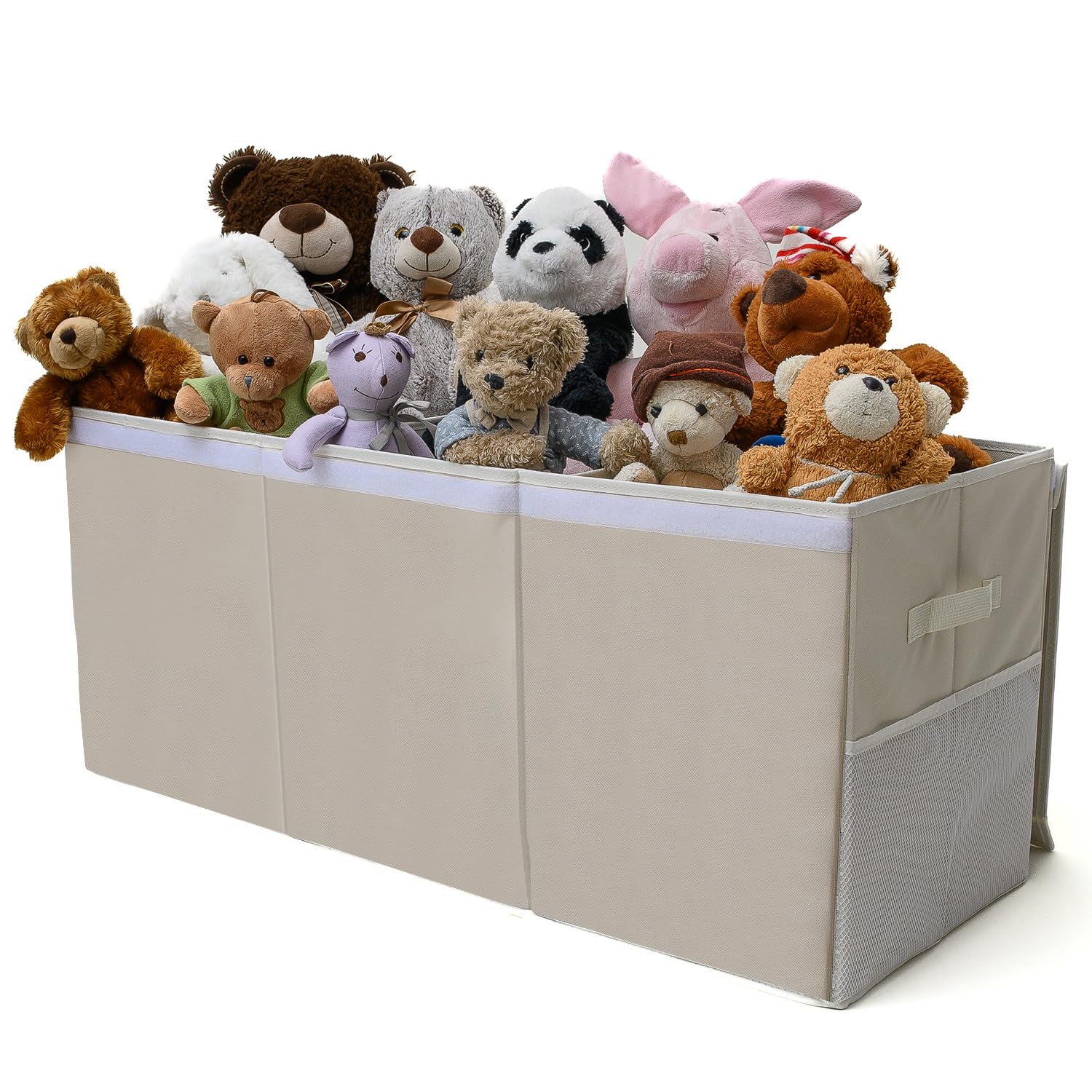 Amazon.com: SoftOwl Extra Large Toy Storage Organizer with Lid - Sturdy ...