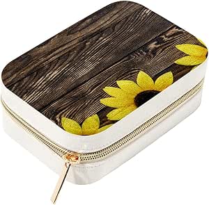 Amazon.com: Double Layer Portable Travel Mini Jewelry Case Display ...