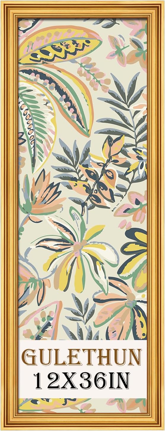 Amazon.com - GULETHUN 12x36 Frame, Transitional Modern Design Picture ...