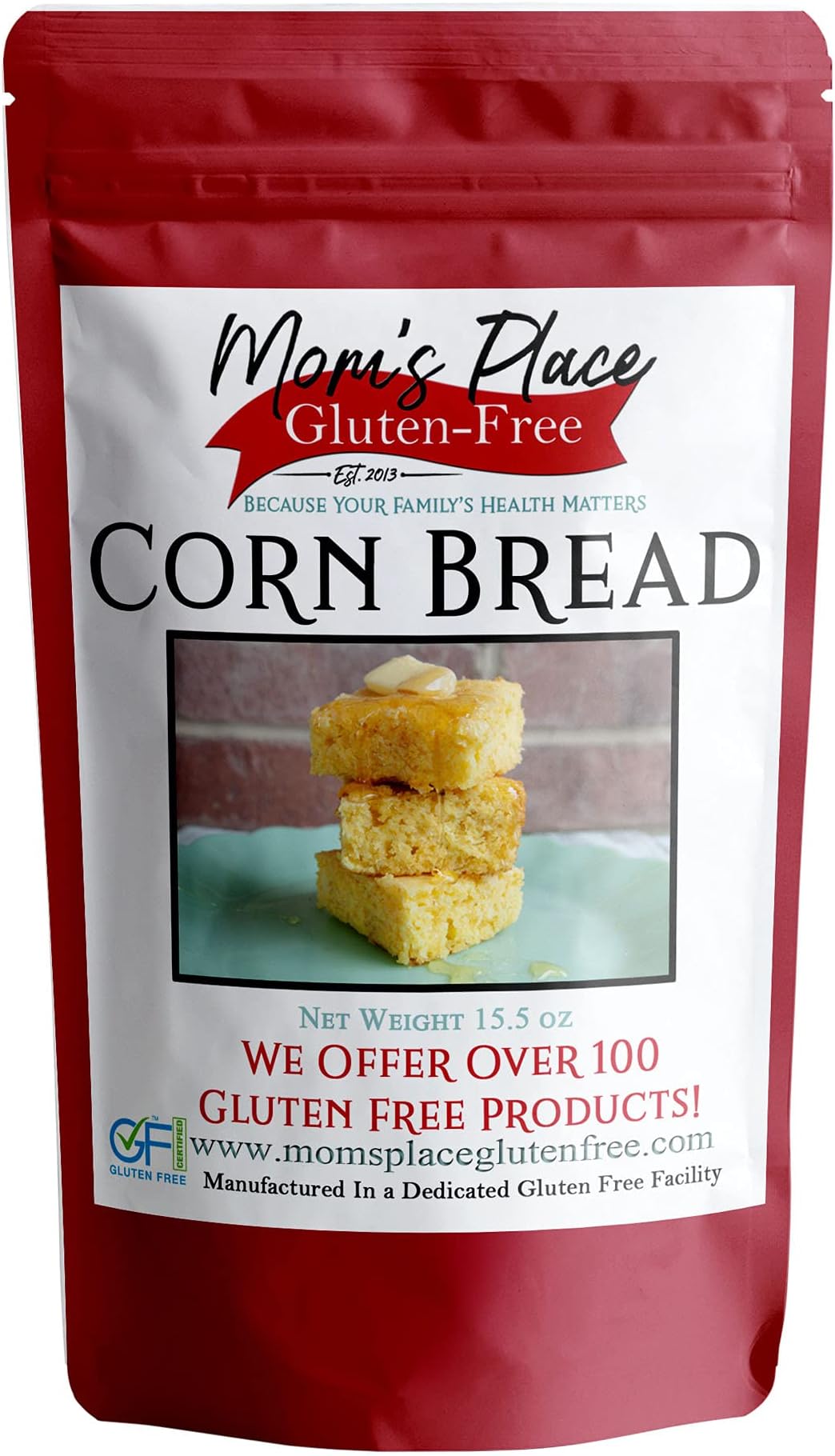 Amazon.com : Bob's Red Mill Gluten Free Cornbread and Muffin Mix - 20 ...