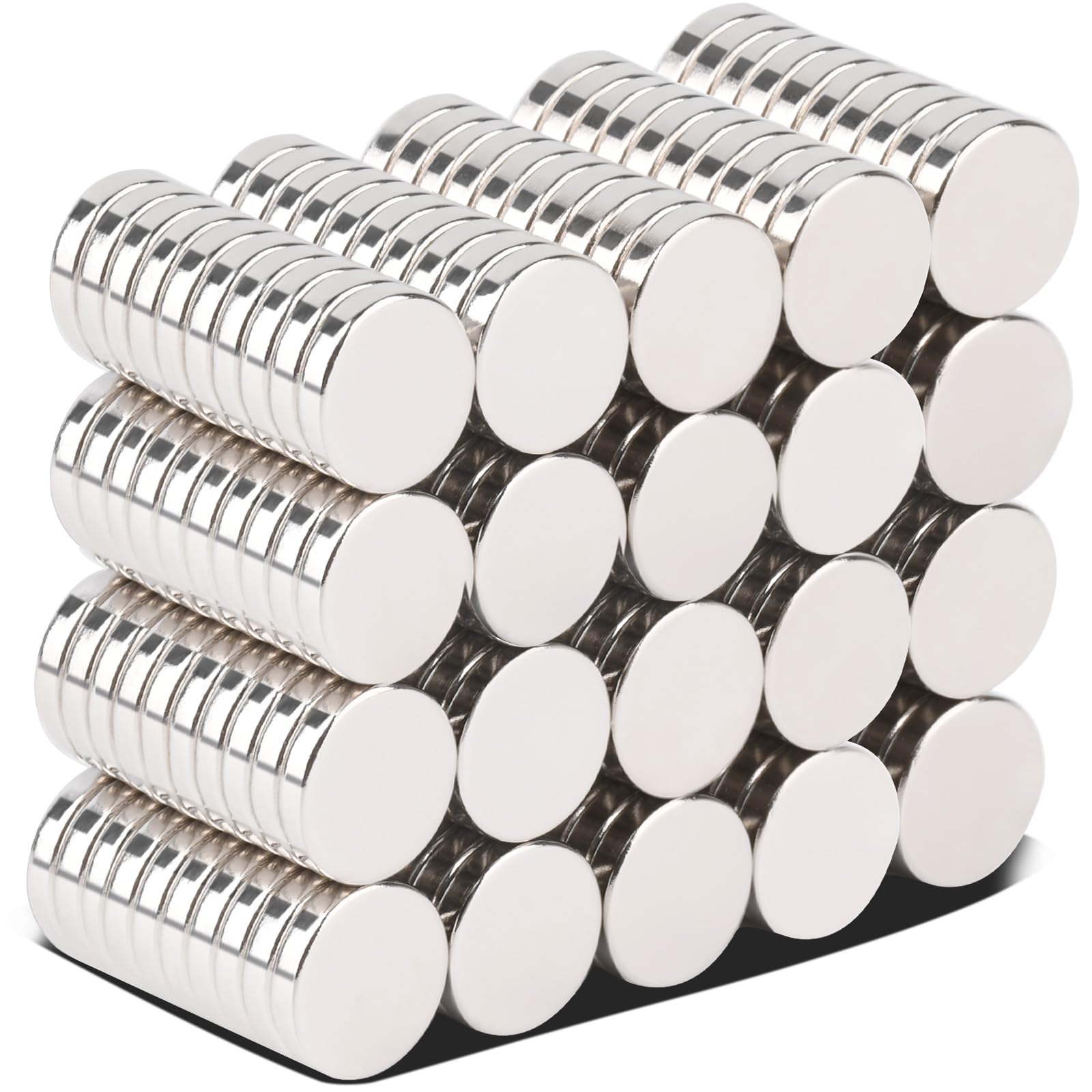 MIN CI 200 Pack Magnets Strong 10x2mm Neodymium Magnets, Fridge Magnets ...