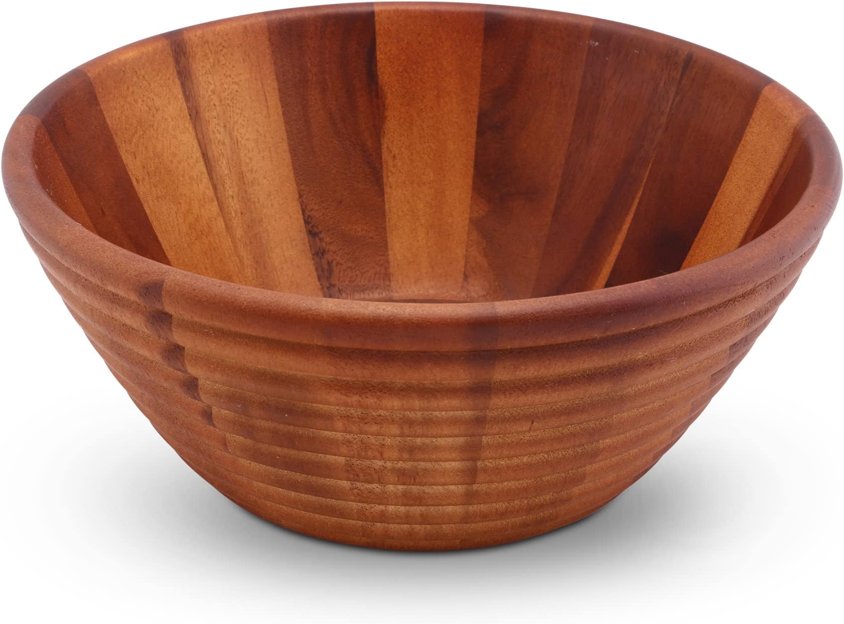 Amazon.com | Holland Bowl Mill 12 Inch Solid Cherry Wood Salad Bowl ...