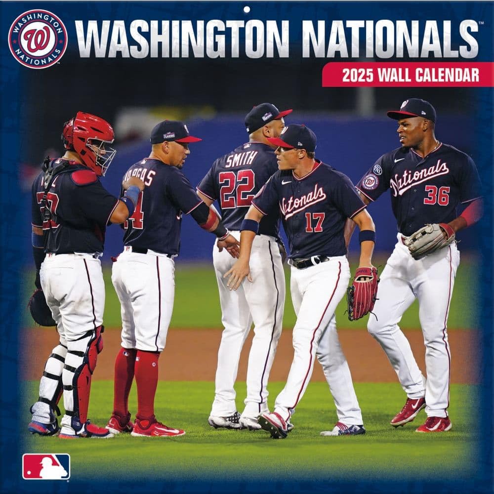 Amazon.com: Turner Licensing, MLB Washington Nationals 2025 Wall ...