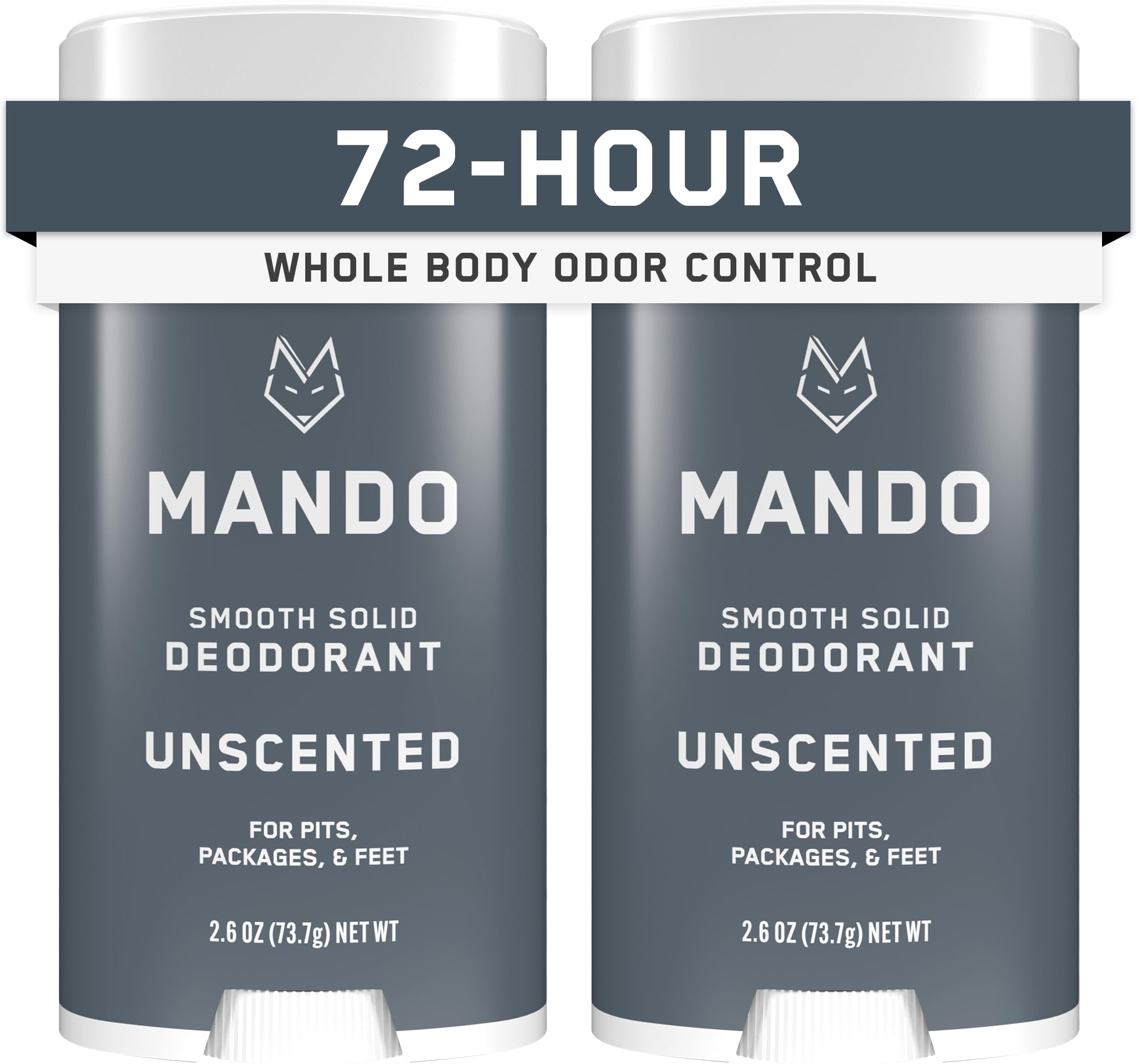 Amazon.com : Mando Whole Body Deodorant For Men - Smooth Solid Stick ...