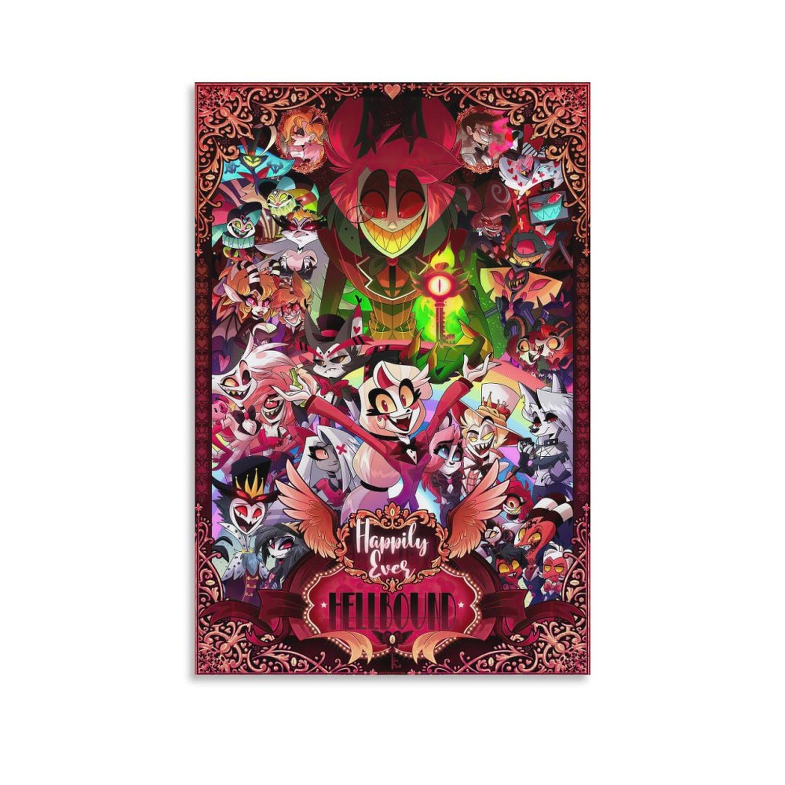 Amazon.com: Helluva Boss (Hazbin Hotel) Anime Posters TV Movie Posters ...