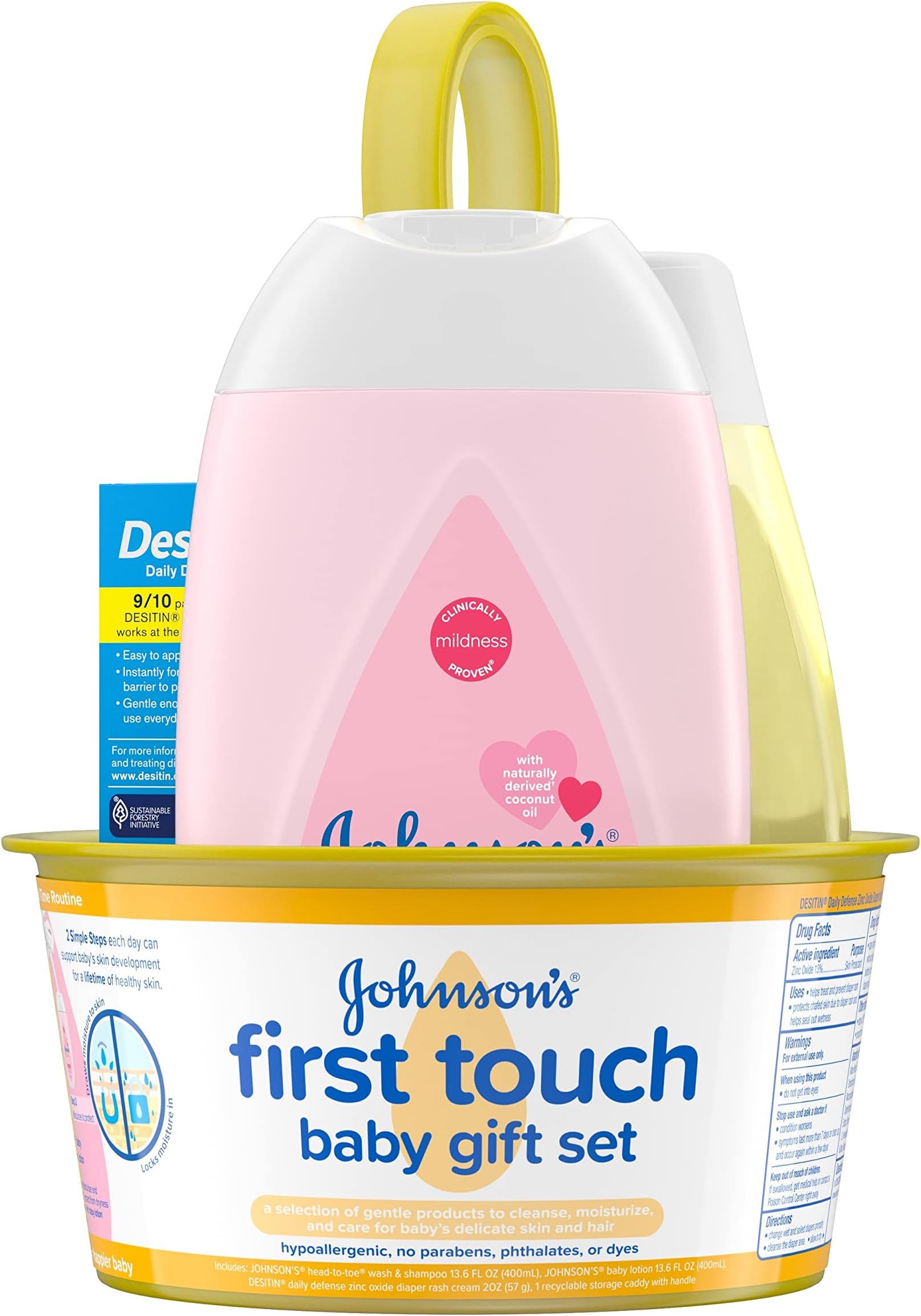 Amazon.com: Johnson's Sleepy Time Bedtime Baby Gift Set with Relaxing ...