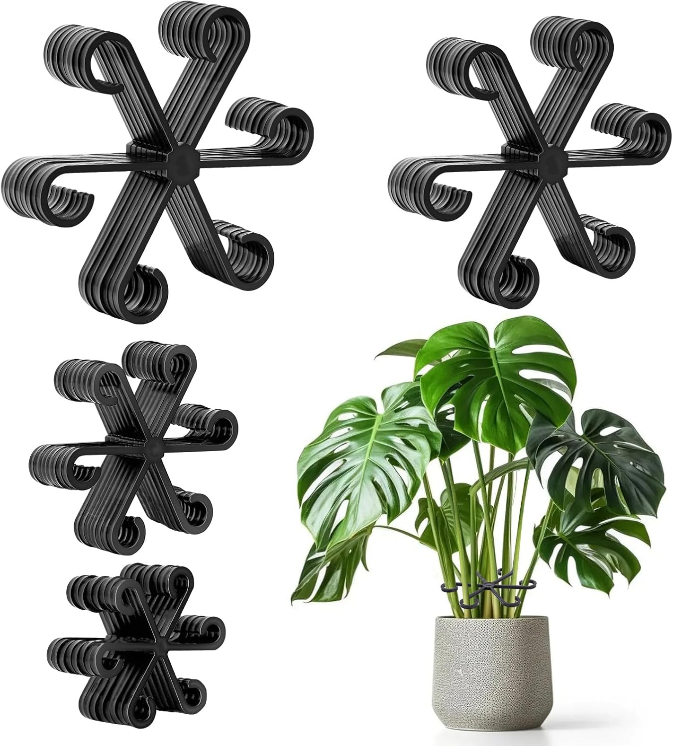 Amazon.com : GLCSC 32pcs Plant Stem Support, Plant Support for Indoor ...