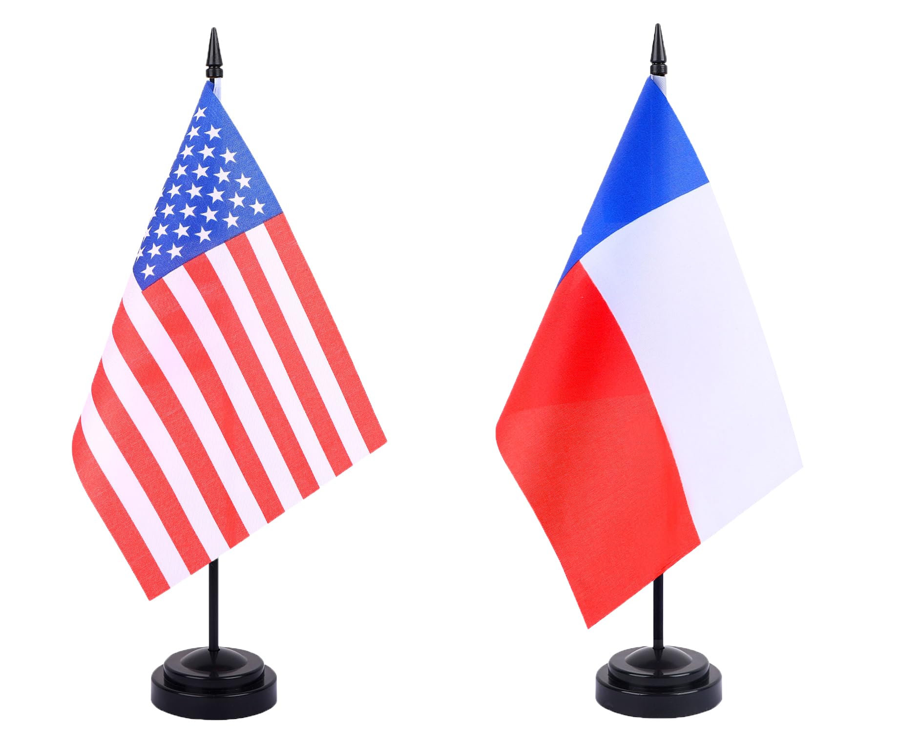 Amazon.com: WXTWK 2 Pack USA Texas Flag Texas State Desk Flag Set ...