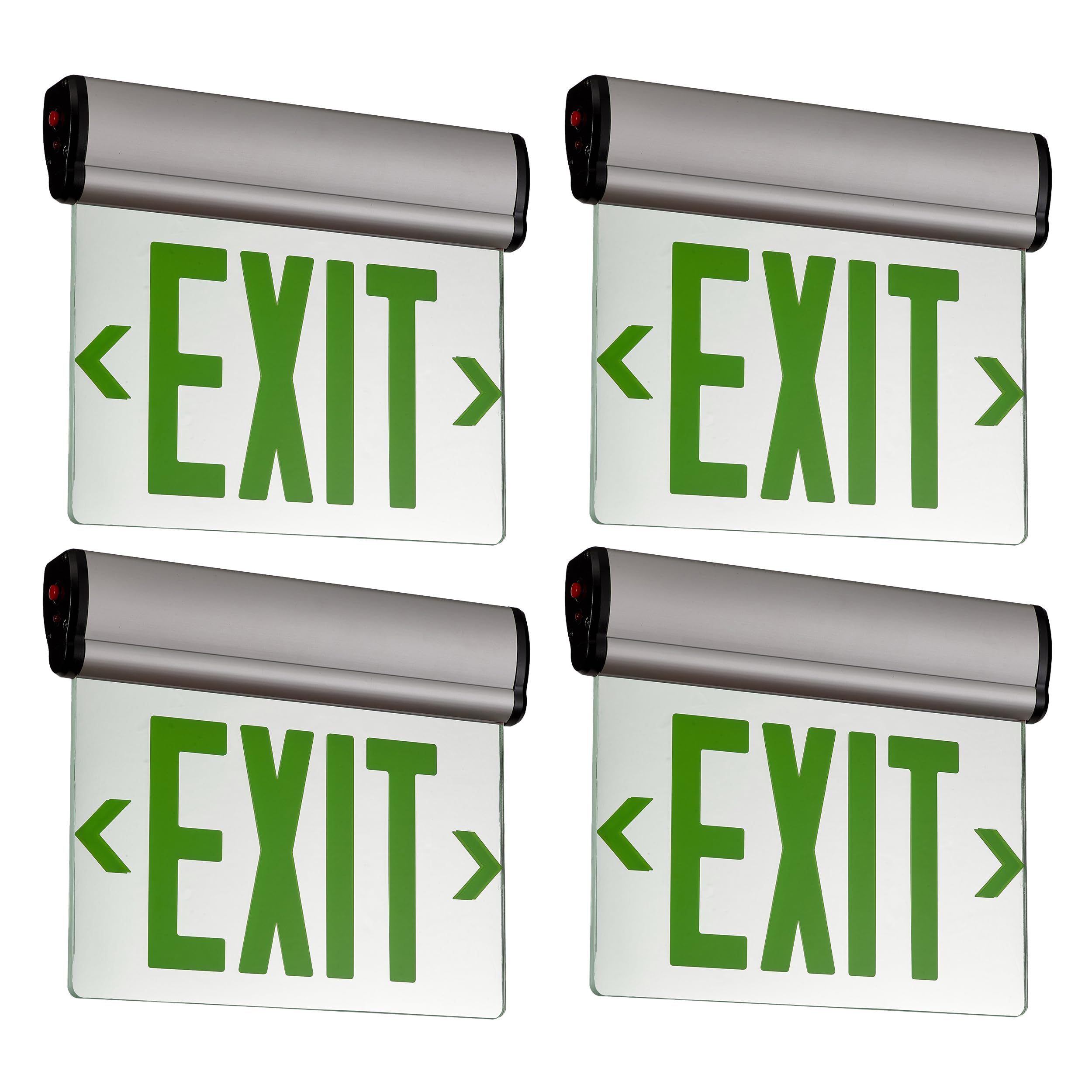 TANLUX Green Exit Signs for Business, Double Sides LED Edge Lit Exit ...