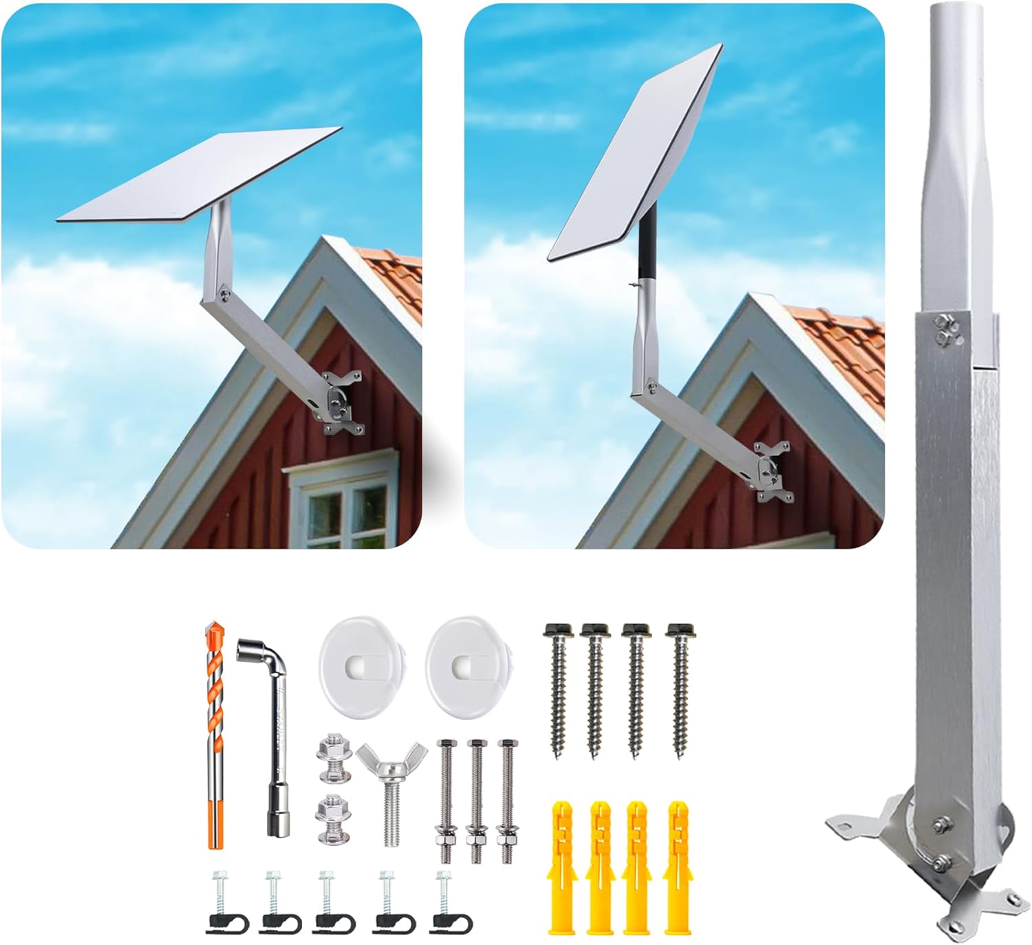 Adjustable Antenna Mount Kit - Gen 3 & Mini Roof & Wall Mounts for ...