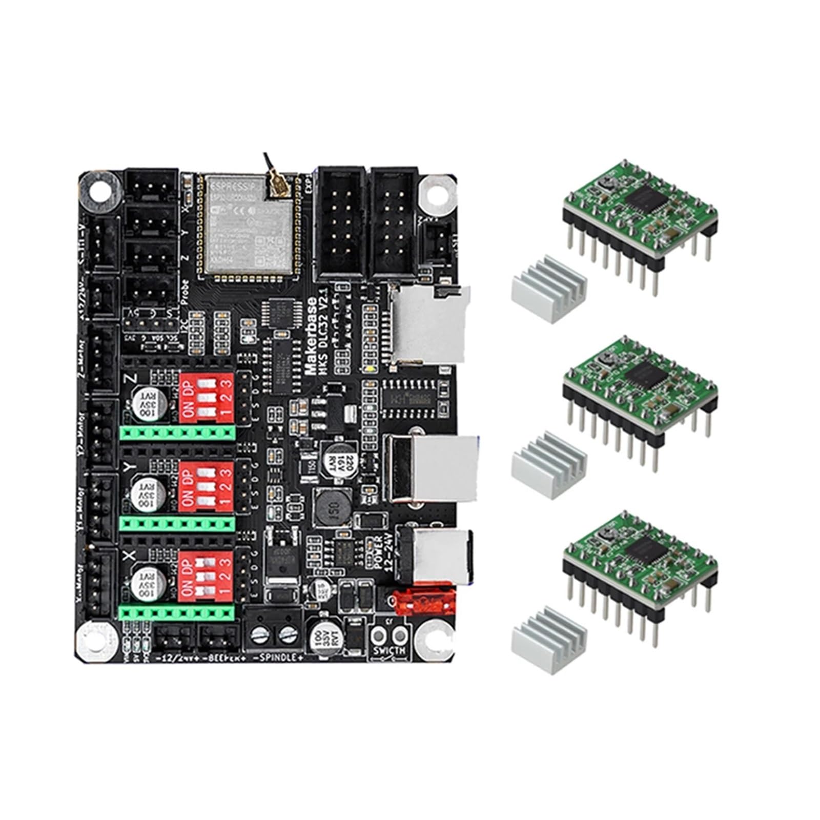 Amazon.com: YFZQLKR MKS DLC32 V2.1 32bits Motherboard Offline ...