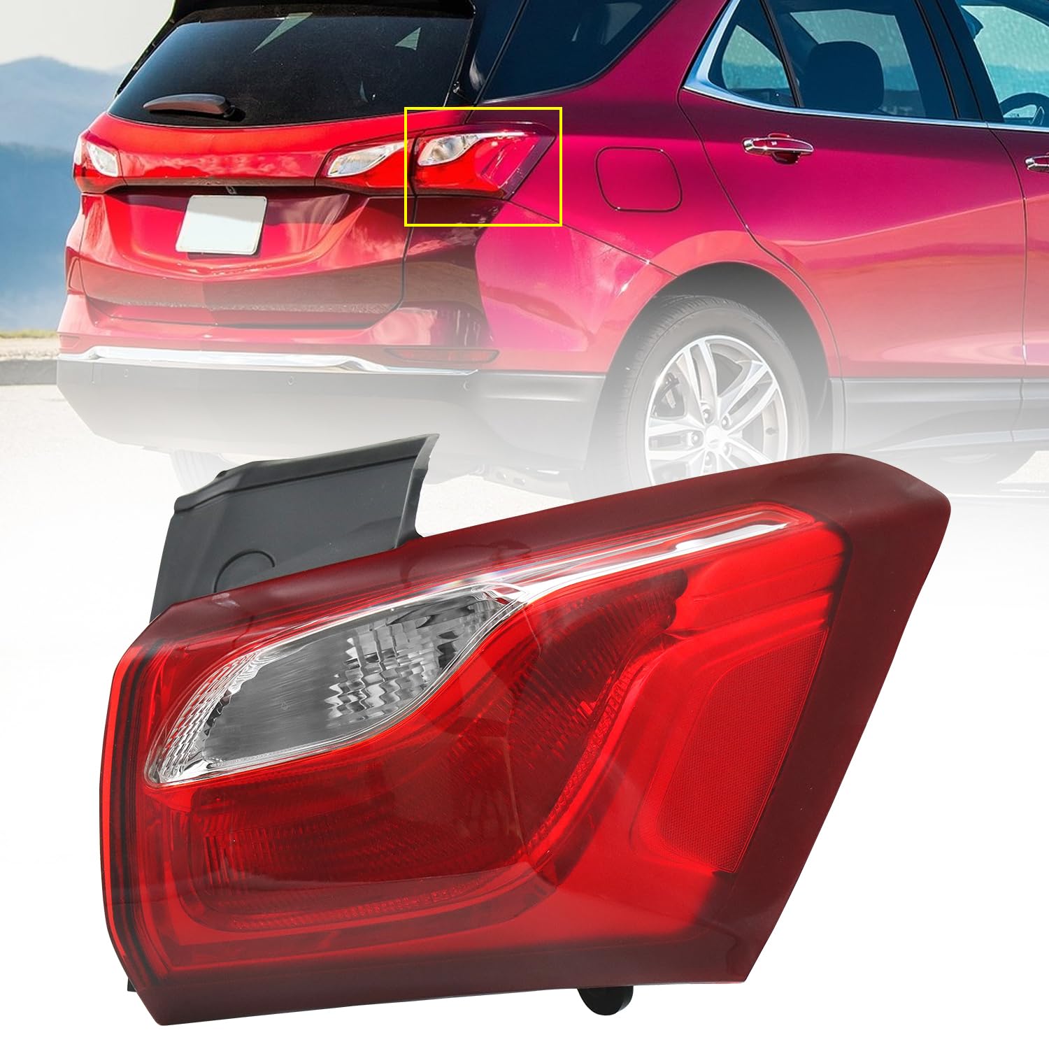 Amazon.com: LEAVAN Right Tail Light Fit for 2018 2019 2020 Chevy ...