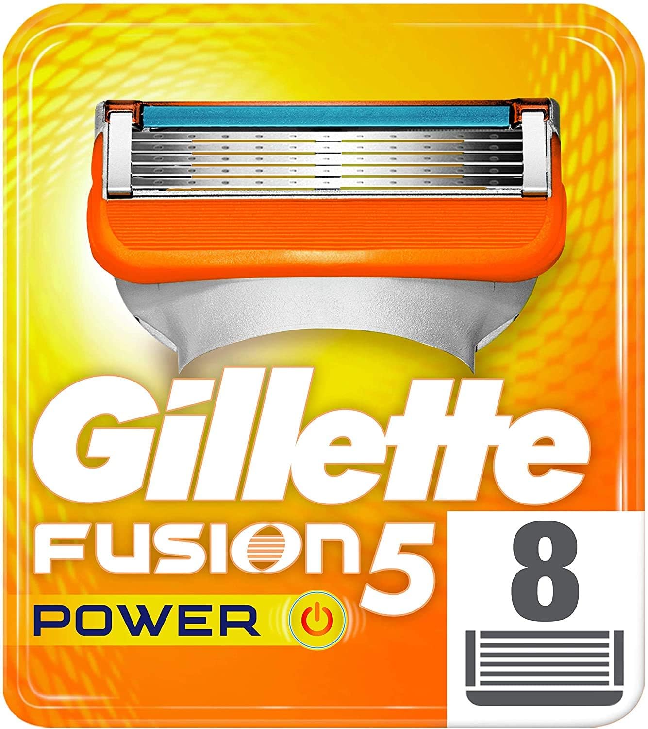 Amazon.com: Gillette Fusion5 Power Razor Blade Refills, 8 Count ...