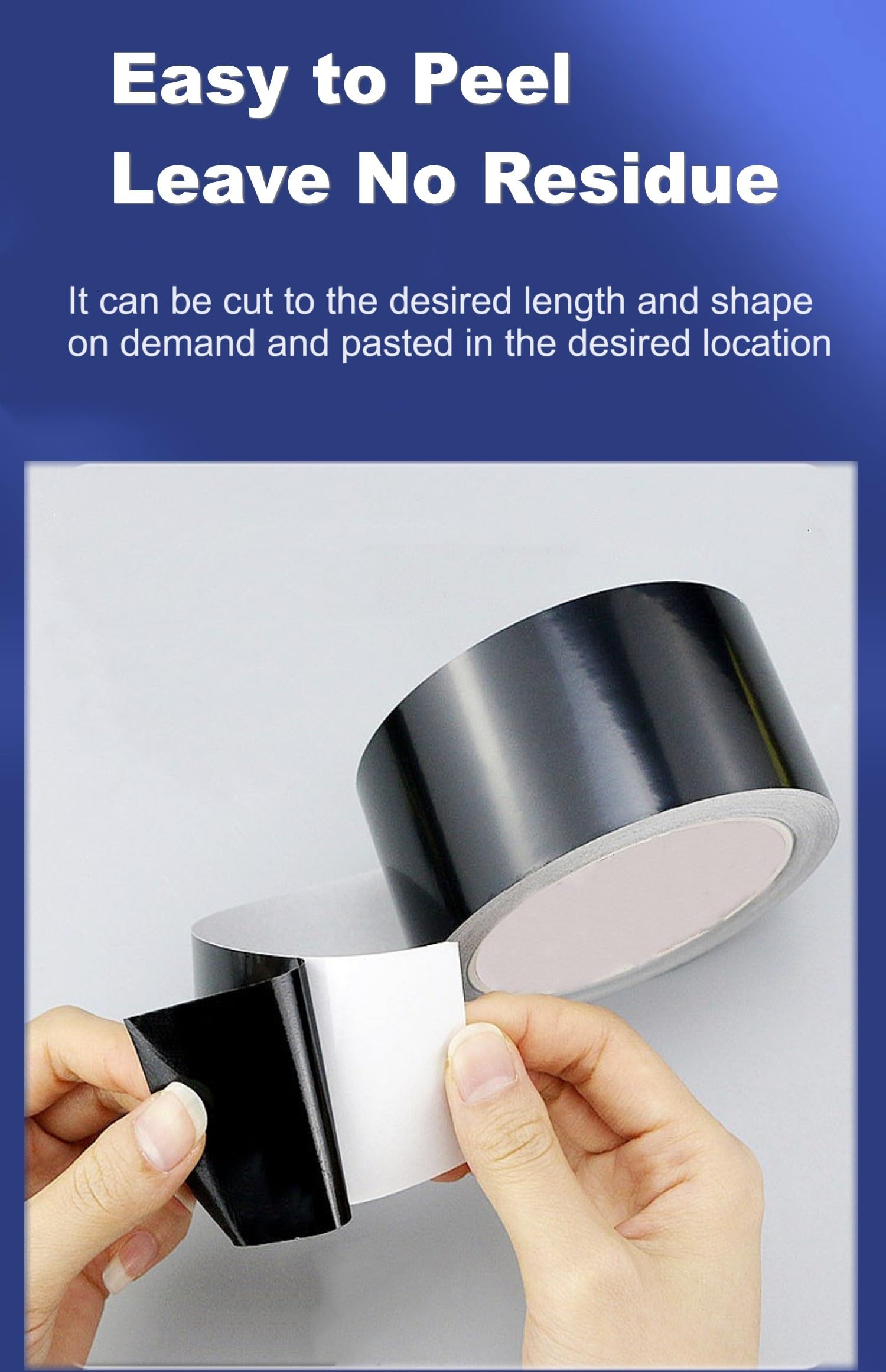 Snapklik.com : Blackout Tape 2inch X 66 Feet Light Blocking Sticker 100 ...