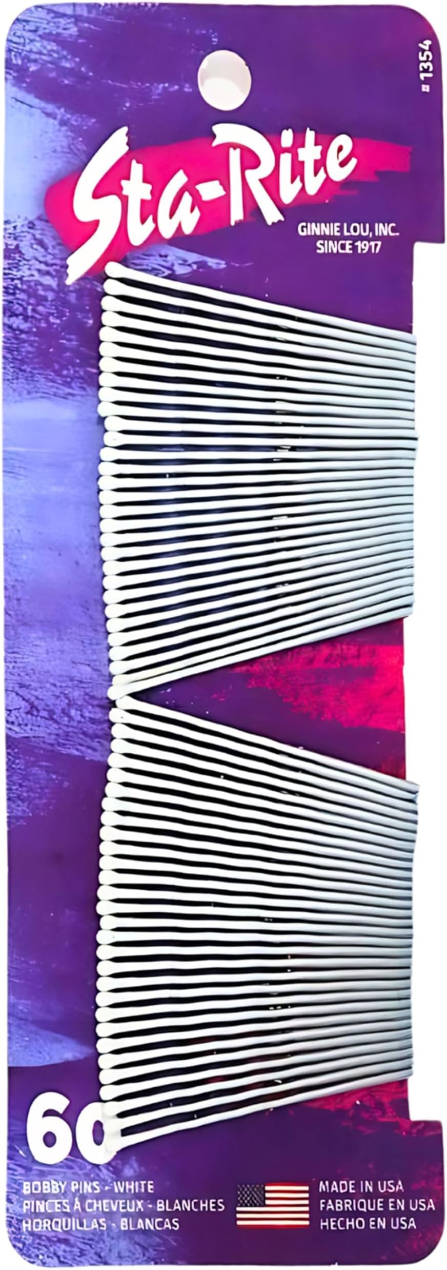 Amazon.com: Sta-Rite White Bobby Pins - 60 count