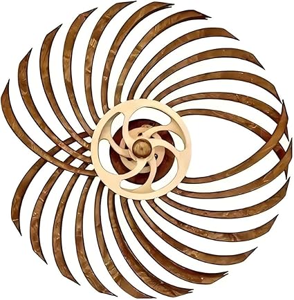 Amazon.com: Kinetic Wall Art Motion, Manual Wooden Hypnotic Moving Wall ...