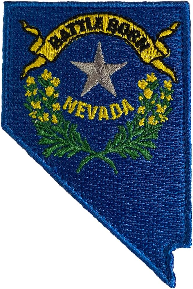 Amazon.com: Die-Cut Nevada Tactical State Patch - Battle Born ...