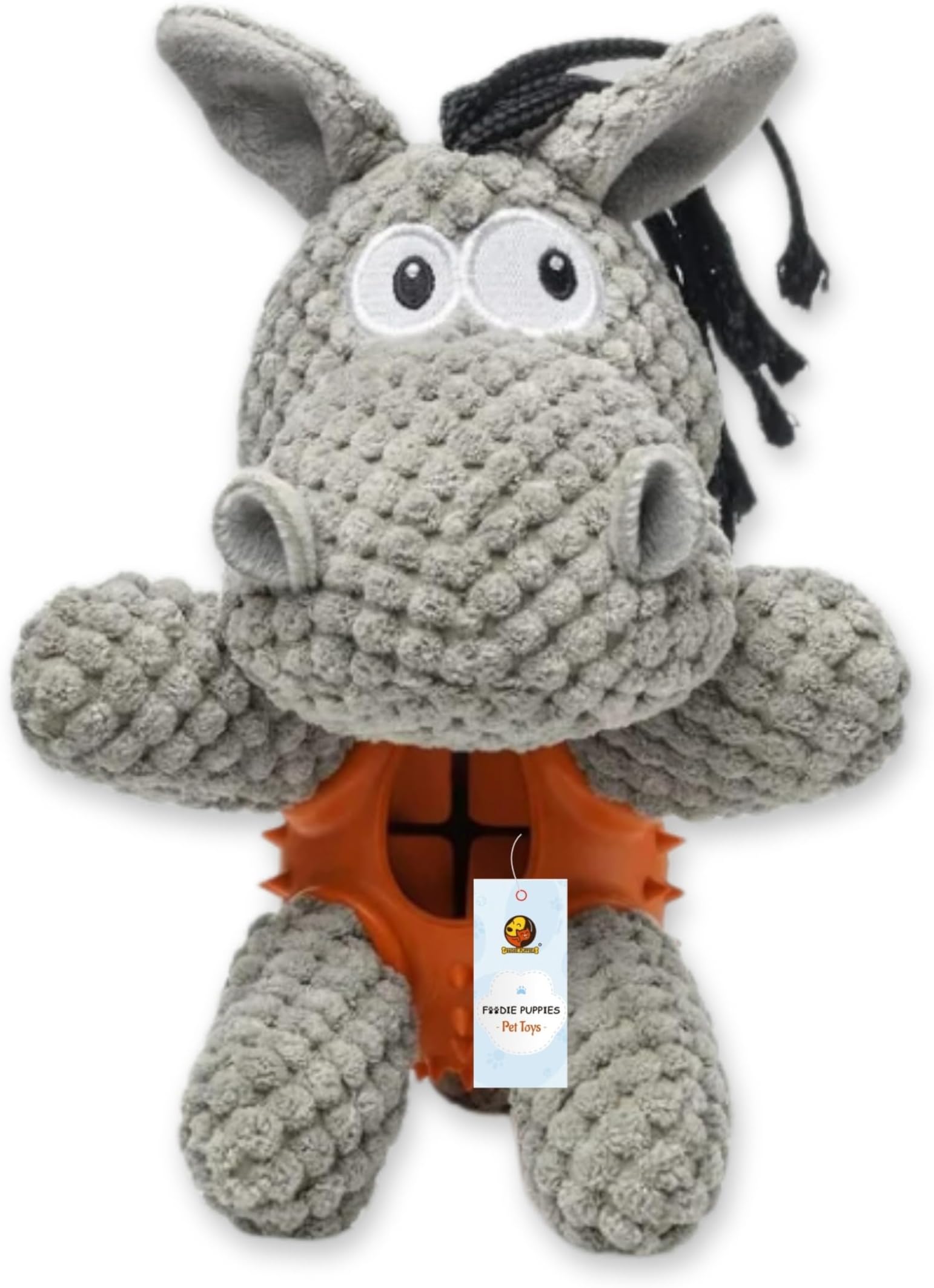 Buy Foodie Puppies Dog Plush Crinkle Squeaky Dog Toy for Small and ...