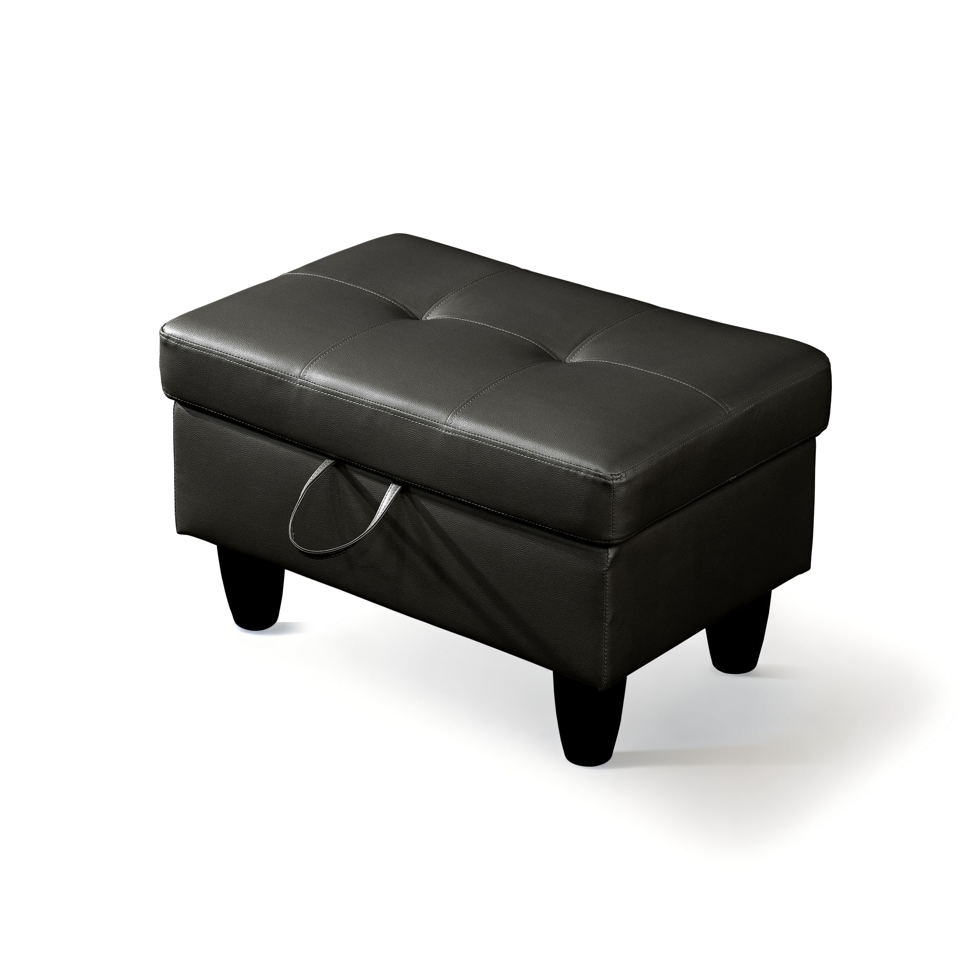 Amazon.com: GRETERST Ottoman Rectangular Storage Ottoman Bench Faux ...