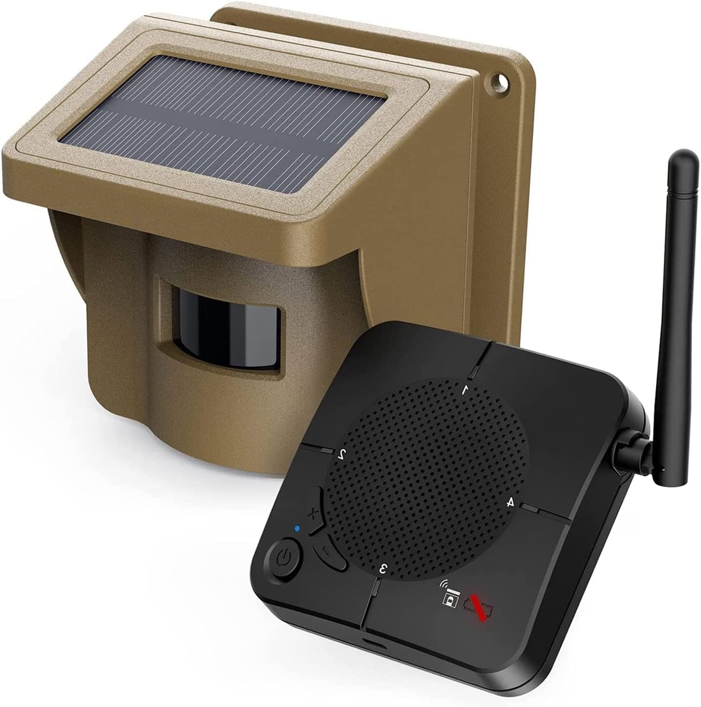 Amazon.com: CAMCAMP 1/2 Mile Long Range Wireless Driveway Alarm ...