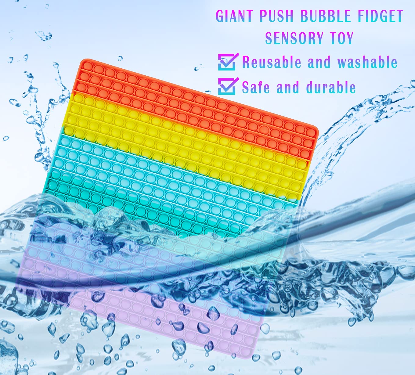 441 Bubbles Biggest Jumbo Enorme Rainbow Pop Poppers I...B0973XTQMY ...