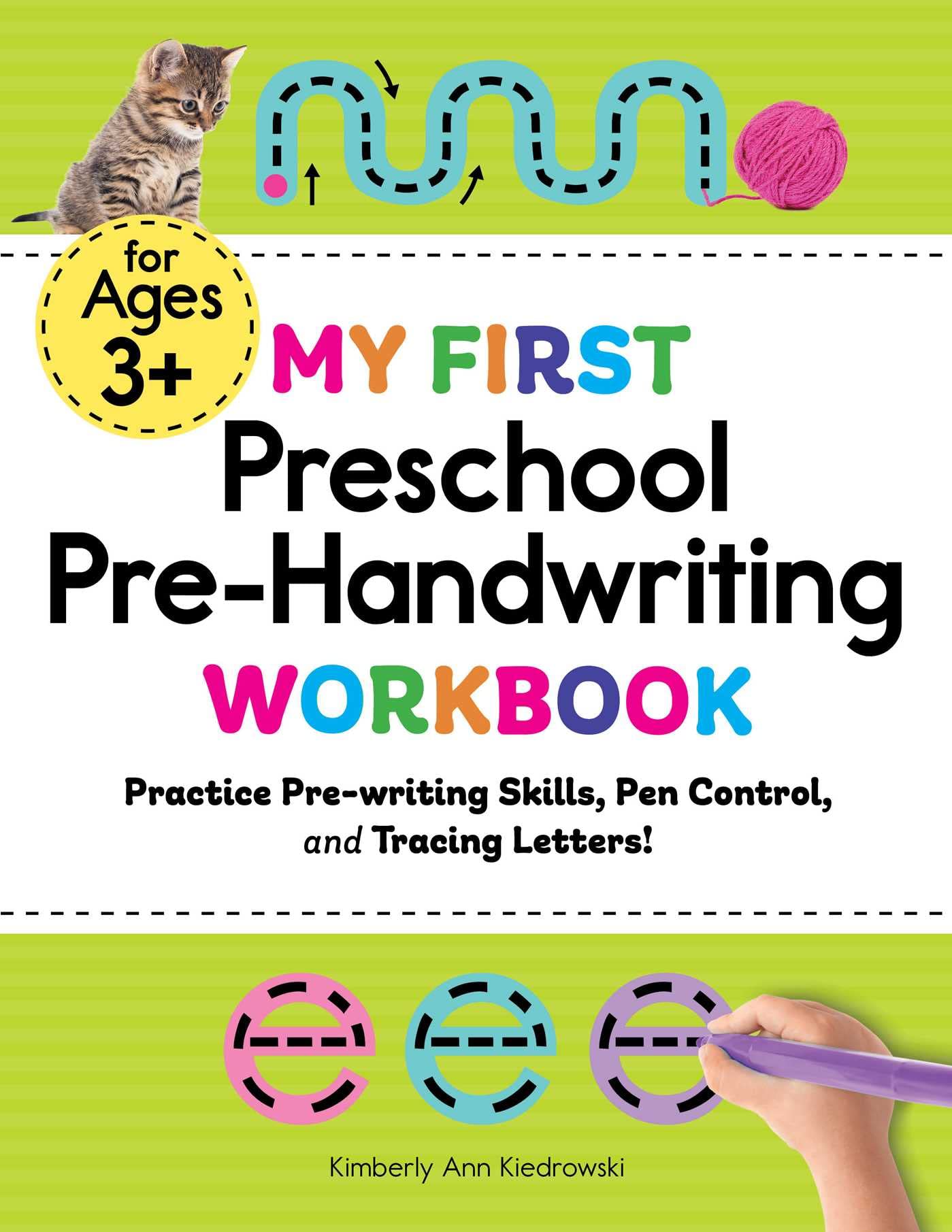 Snapklik.com : My First Preschool Pre-Handwriting Workbook: Practice ...