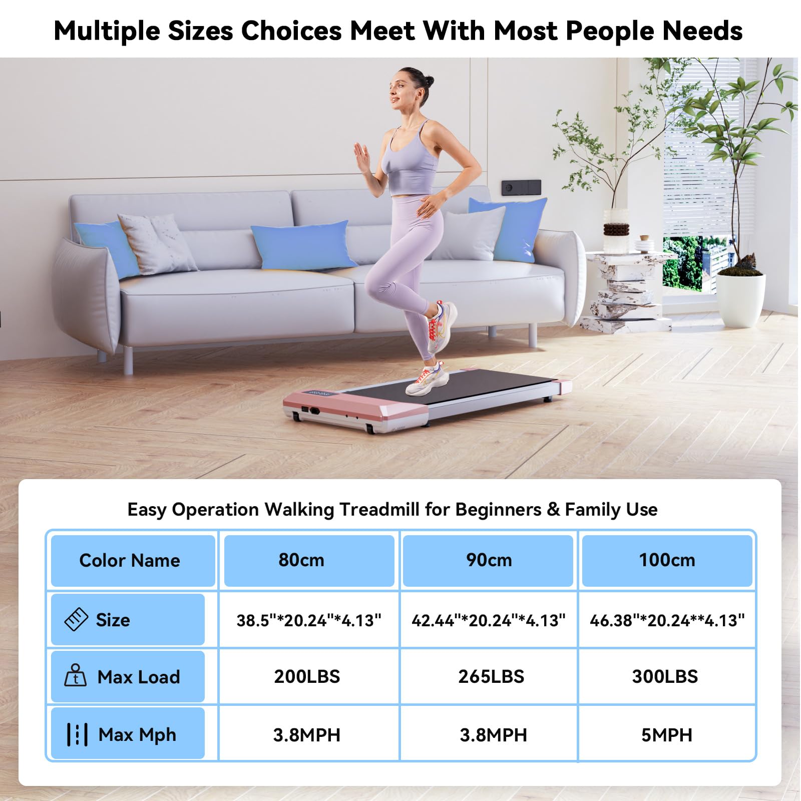 Snapklik.com : Superun Walking Pad, Mini Walking Pad Treadmill ...