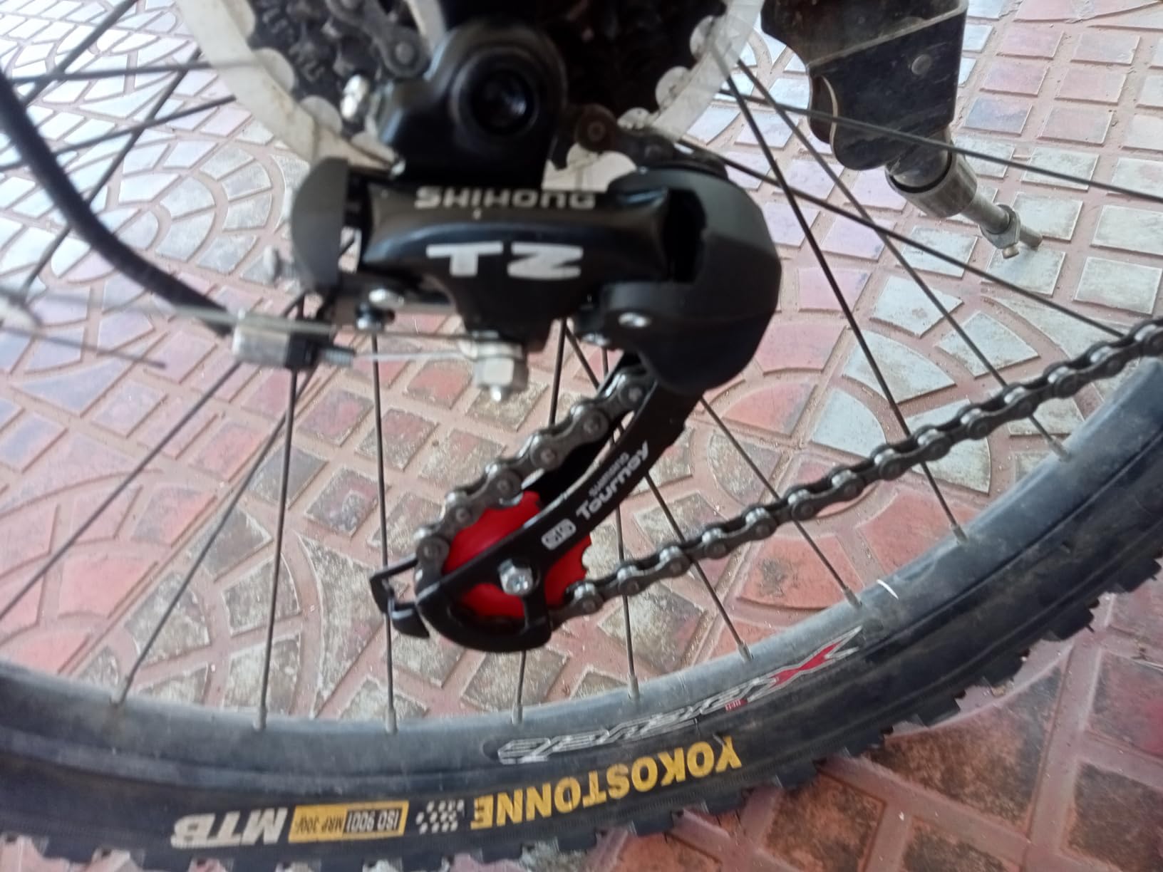 Shimano Tourney RD-TZ50 GS 6/7S Speed Cycle Rear Derailleur : Amazon.in ...