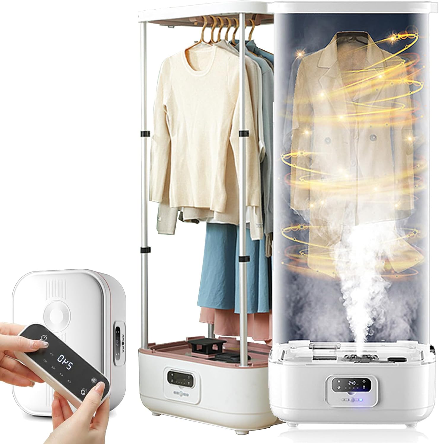 Amazon.com: Steamer For Clothes-Iron Machine For Clothes,900W Electric ...