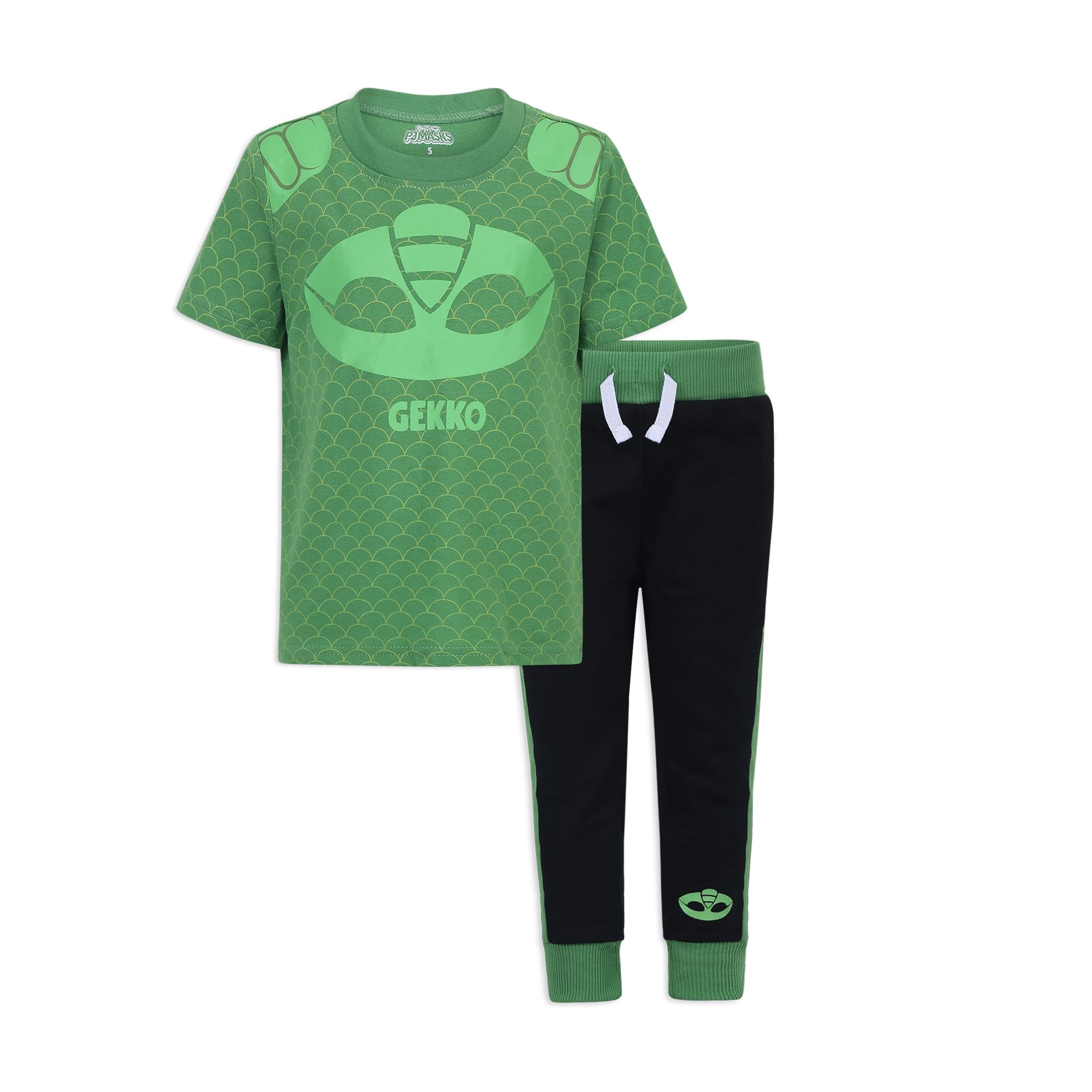 PJ Masks Catboy or Gekko Boys T-Shirt and Pants Set for Toddler and ...