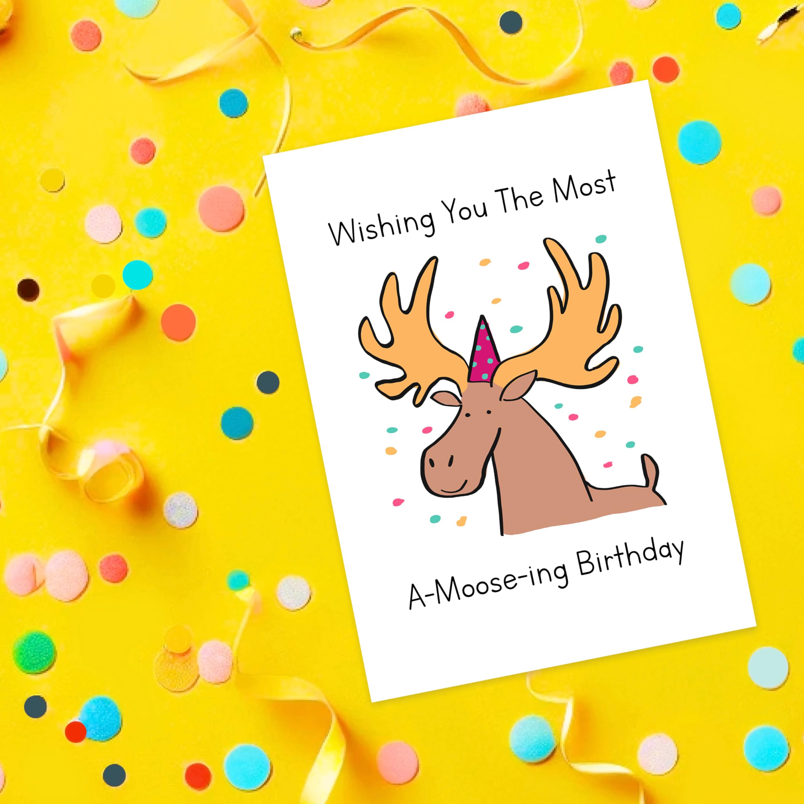 Moose Happy Birthday Funny Poem
