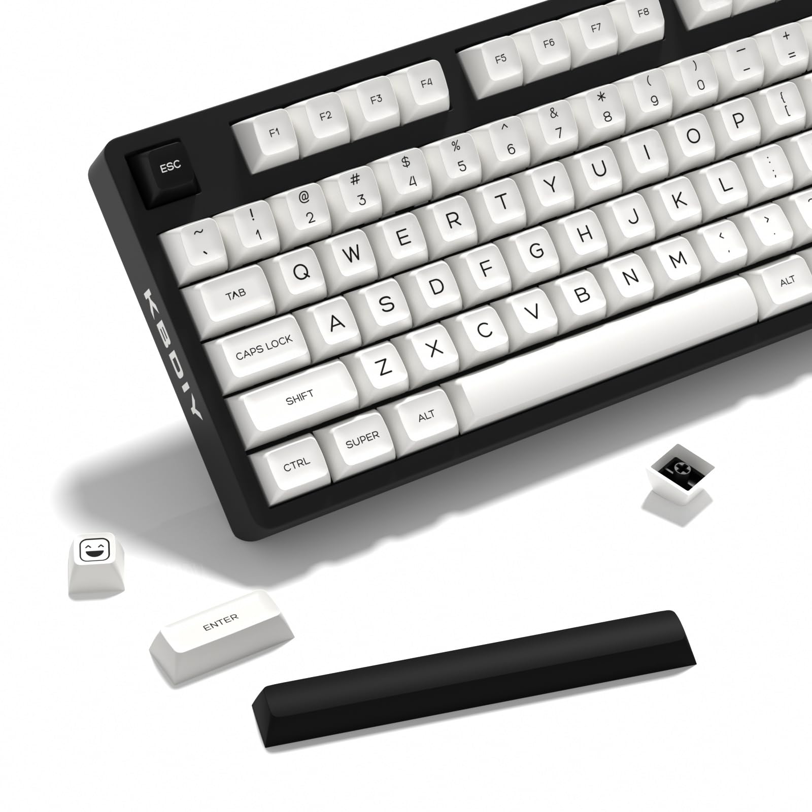 Amazon.com: KBDiy Bow Similar to SA Profile PBT Double Shot Keycap Set ...