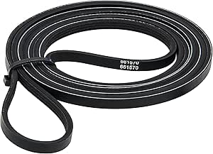 Amazon.com: 661570 Dryer Drum Belt Replacement Part By Seentech, Fit ...