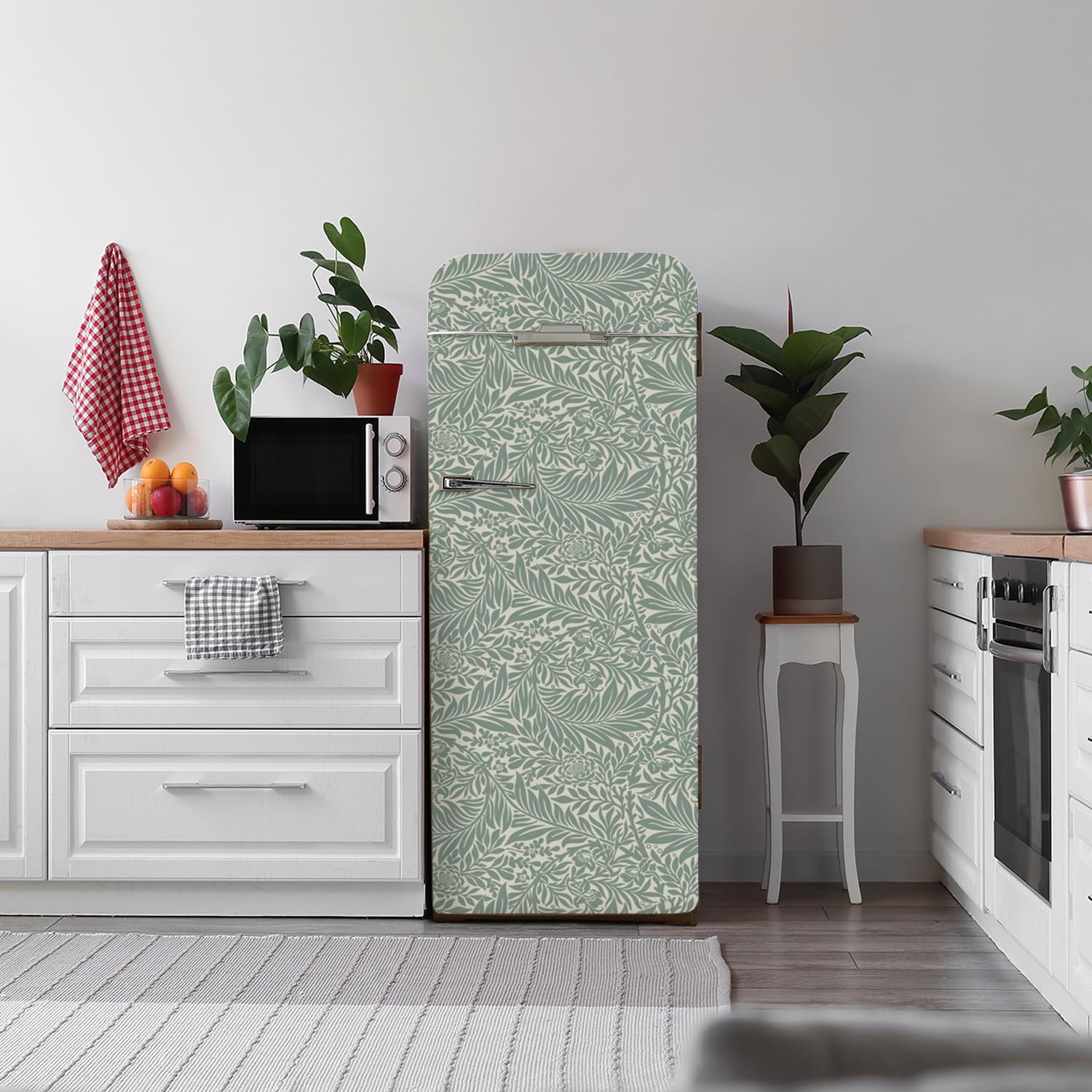 Amazon.com: funlife Peel and Stick Fridge Door Mural, Self-Adhesive ...