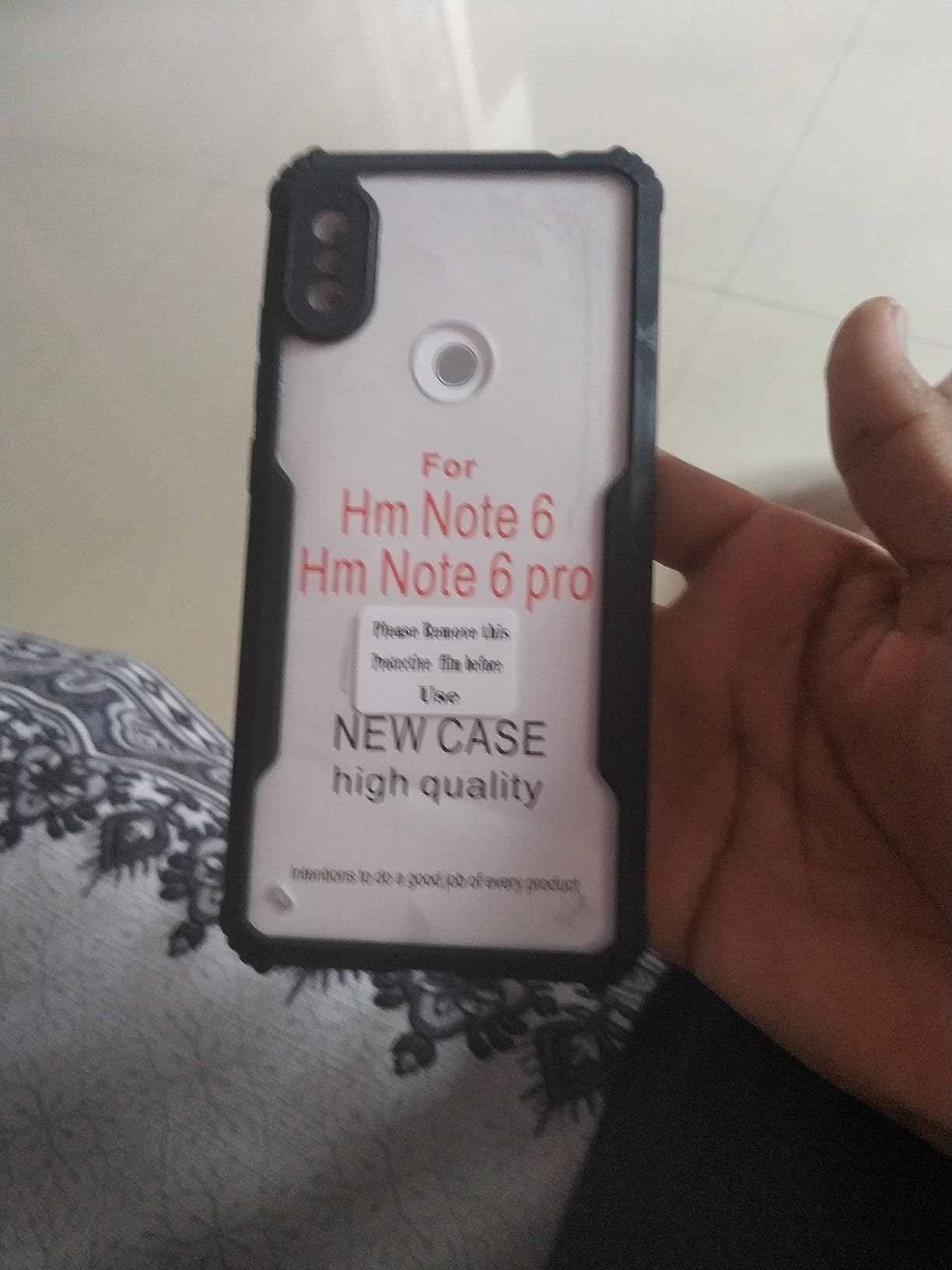 Amazon Brand - Solimo Back Case Cover for Mi Redmi Note 6 Pro ...